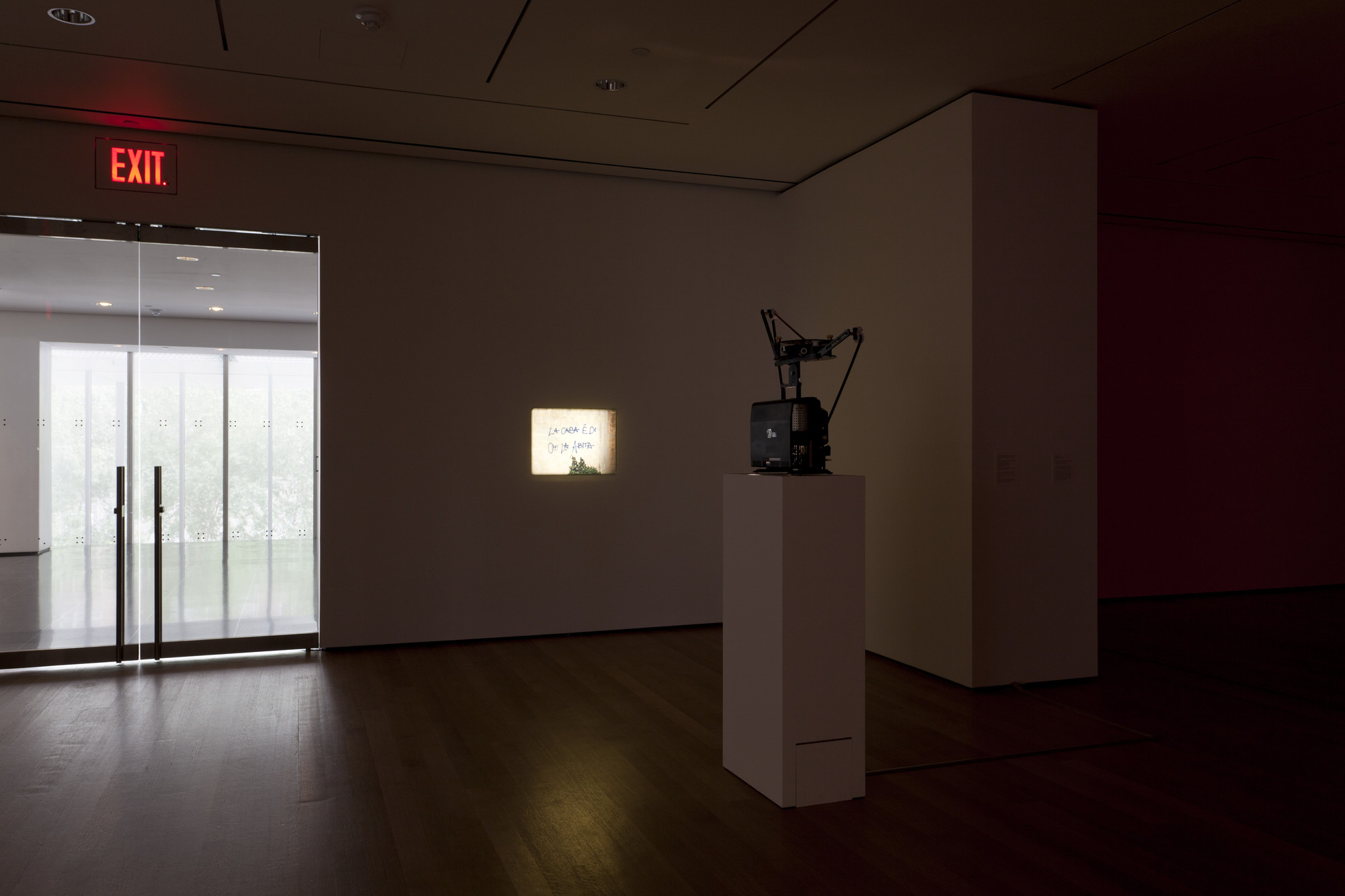 Installation view of the exhibition "Projects 95: Runa Islam" | MoMA