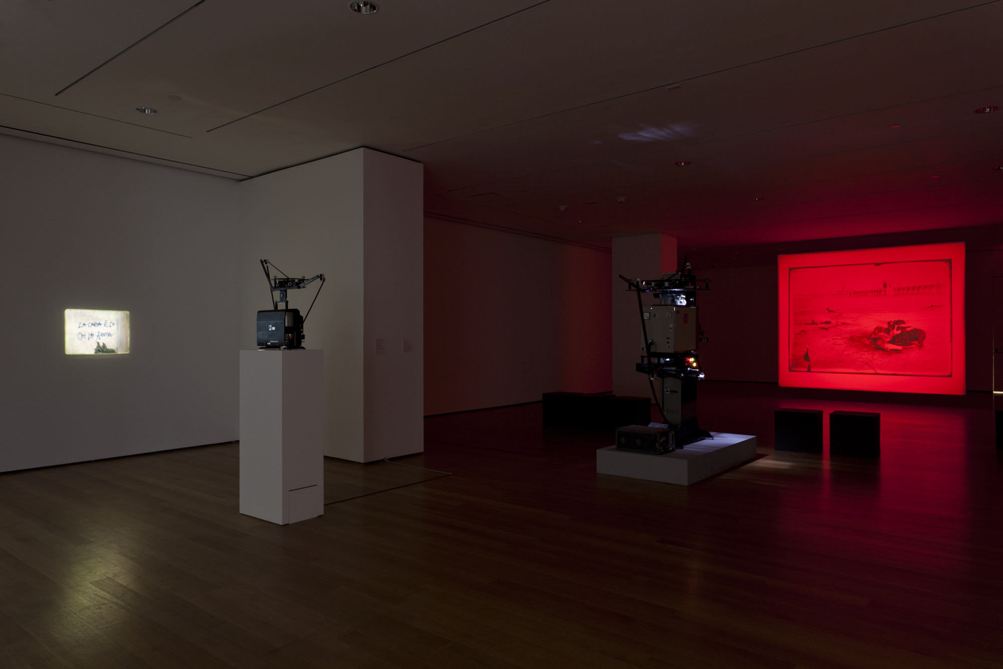 Installation view of the exhibition "Projects 95: Runa Islam" | MoMA