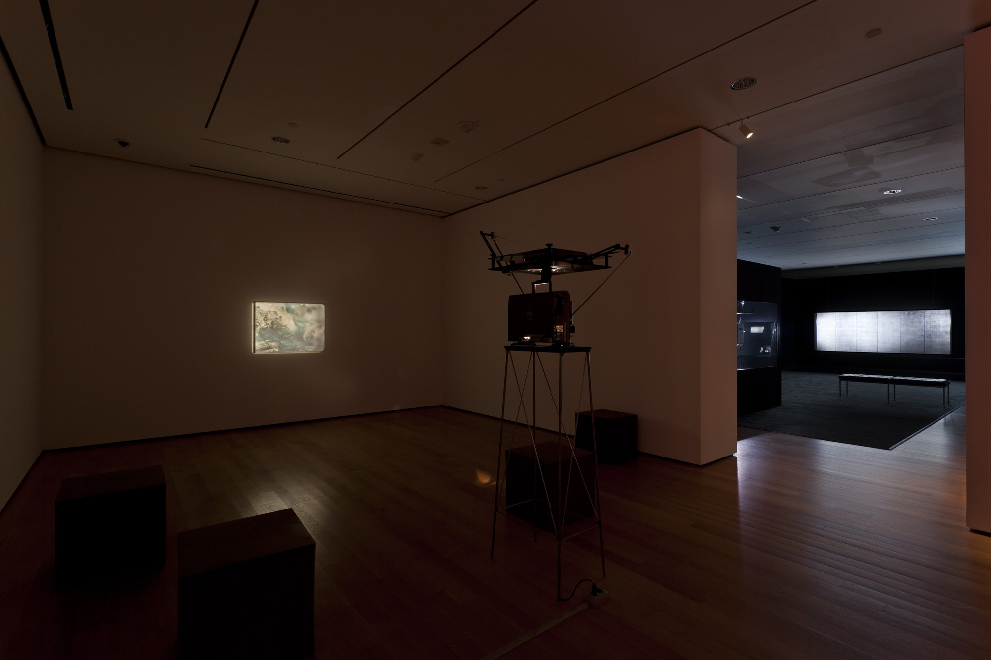 Installation view of the exhibition "Projects 95: Runa Islam" | MoMA
