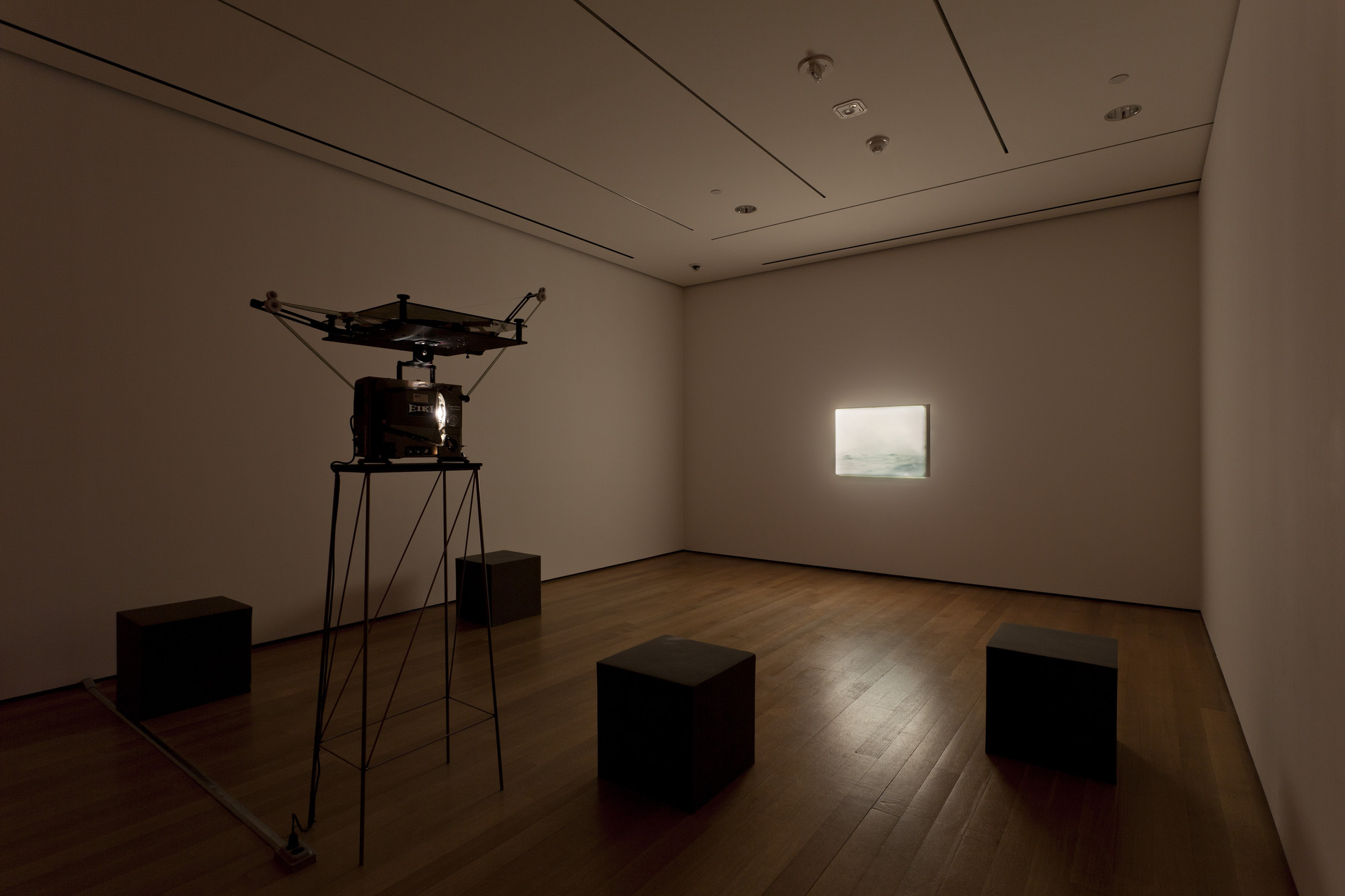 Installation view of the exhibition "Projects 95: Runa Islam" | MoMA