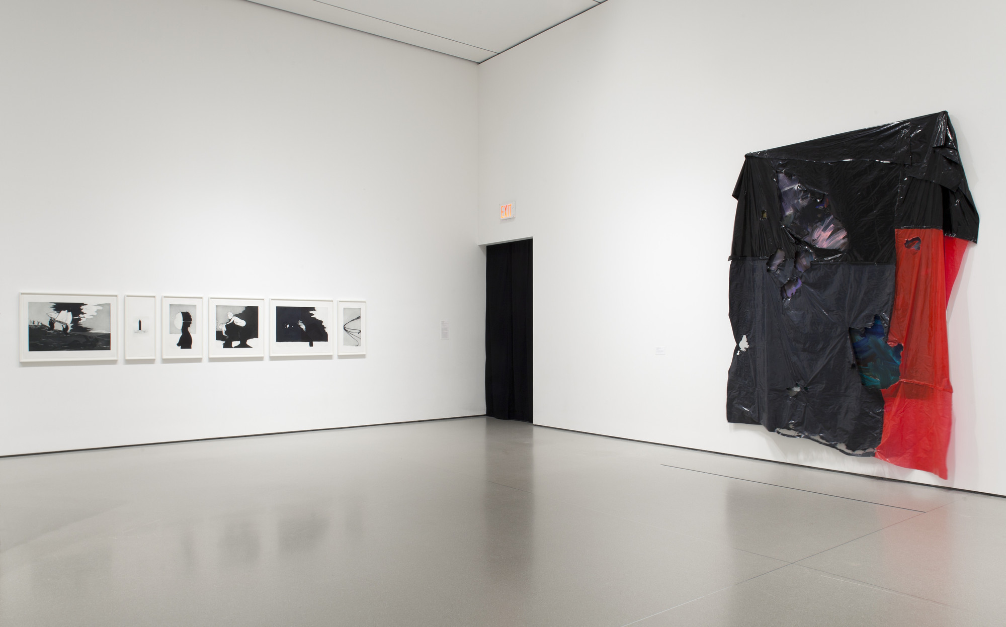 Installation view of the exhibition "Contemporary Art from the ...