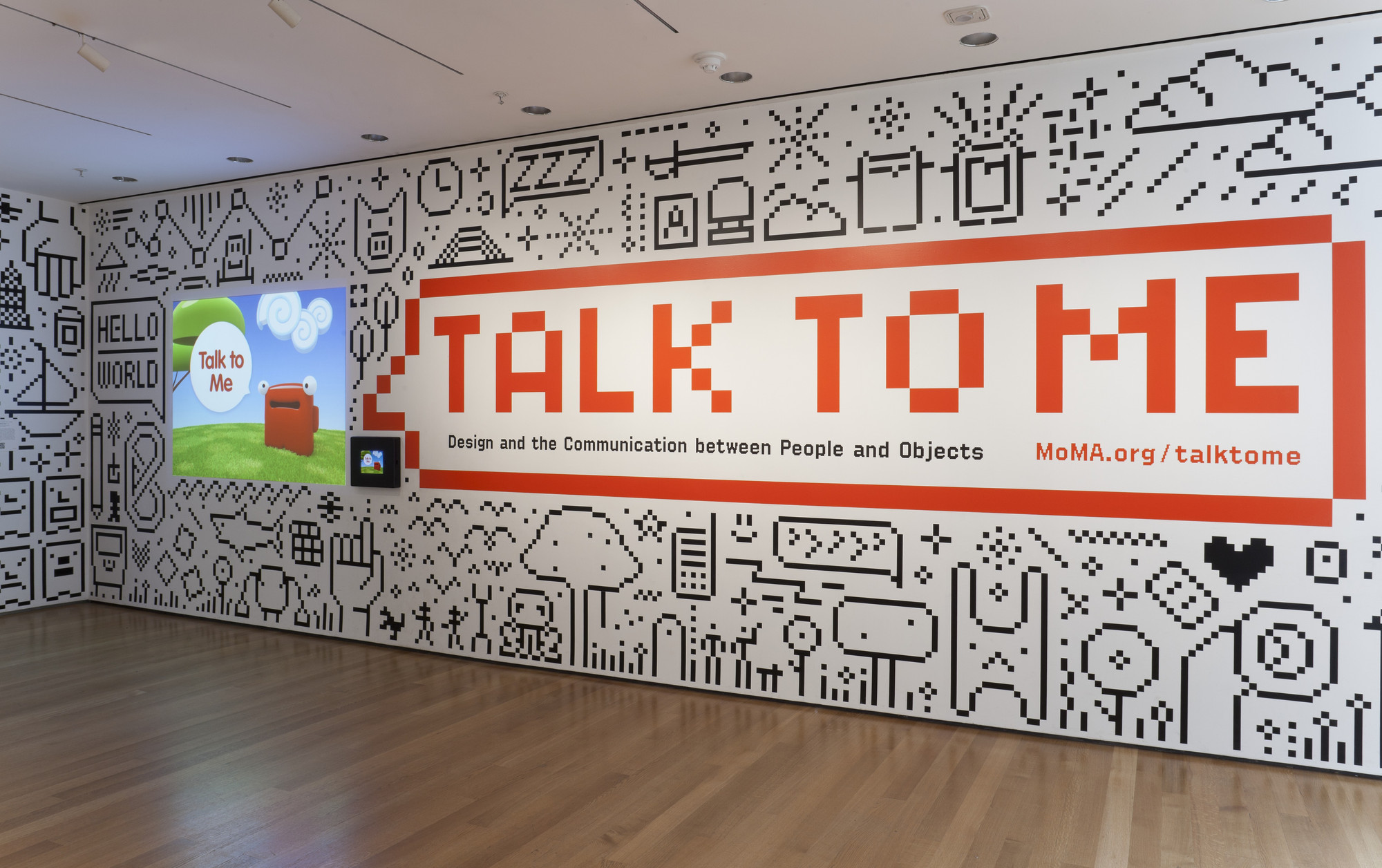 Installation view of the exhibition "Talk to Me: Design and the ...