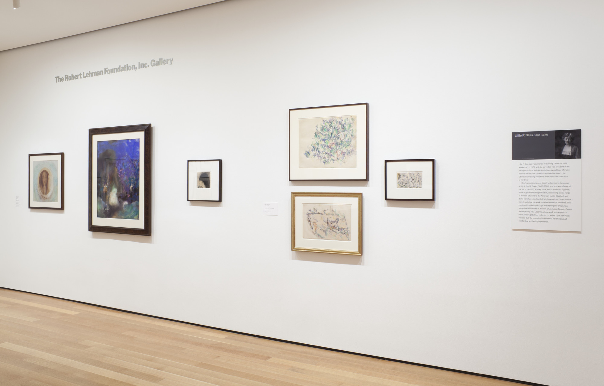 Installation view of the exhibition "Gifted: Collectors and Drawings at ...