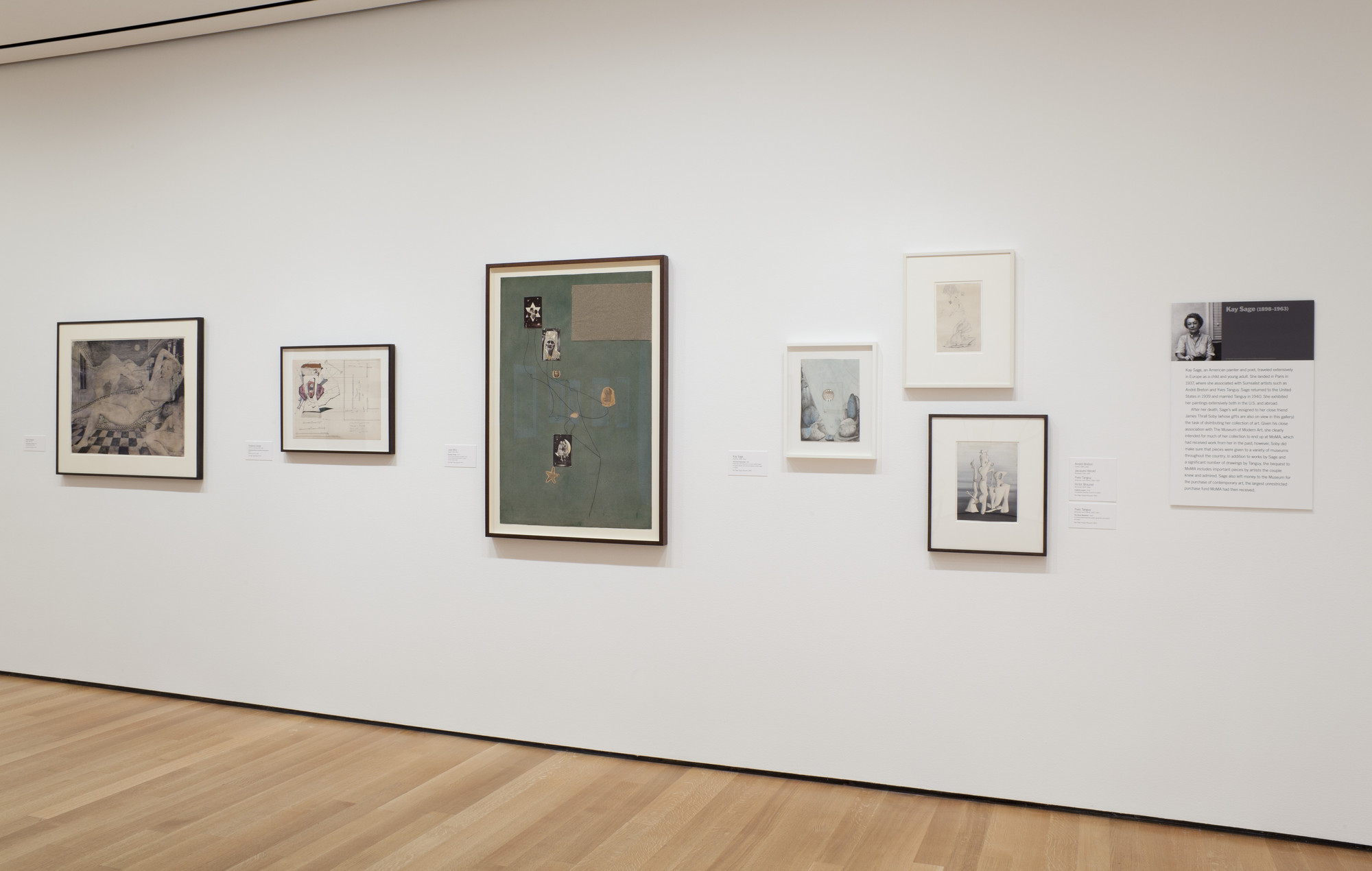 Installation view of the exhibition "Gifted: Collectors and Drawings at ...