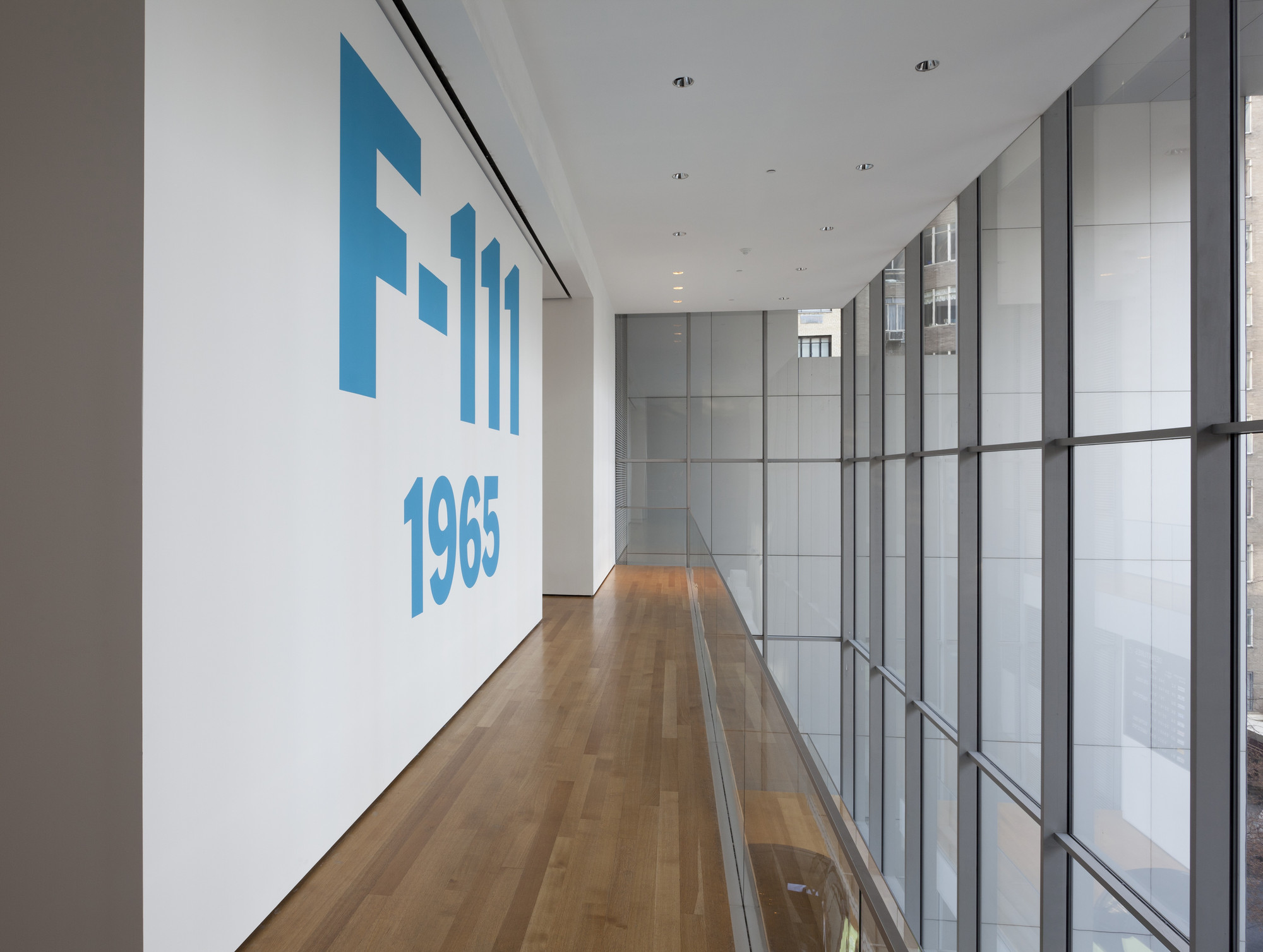 Installation view of the exhibition "James Rosenquist: F-111" | MoMA