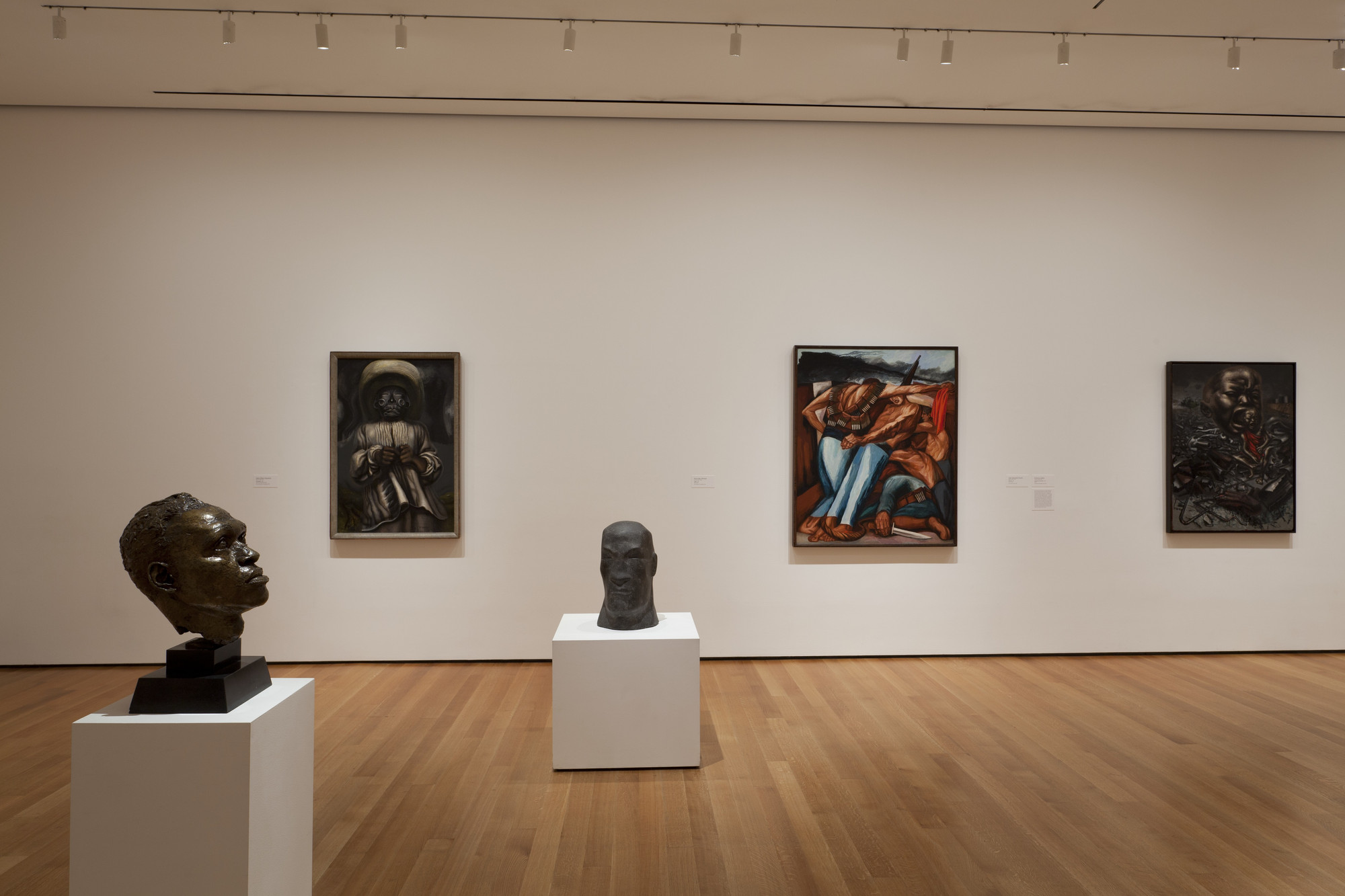 Installation view of the exhibition "Painting and Sculpture Changes ...