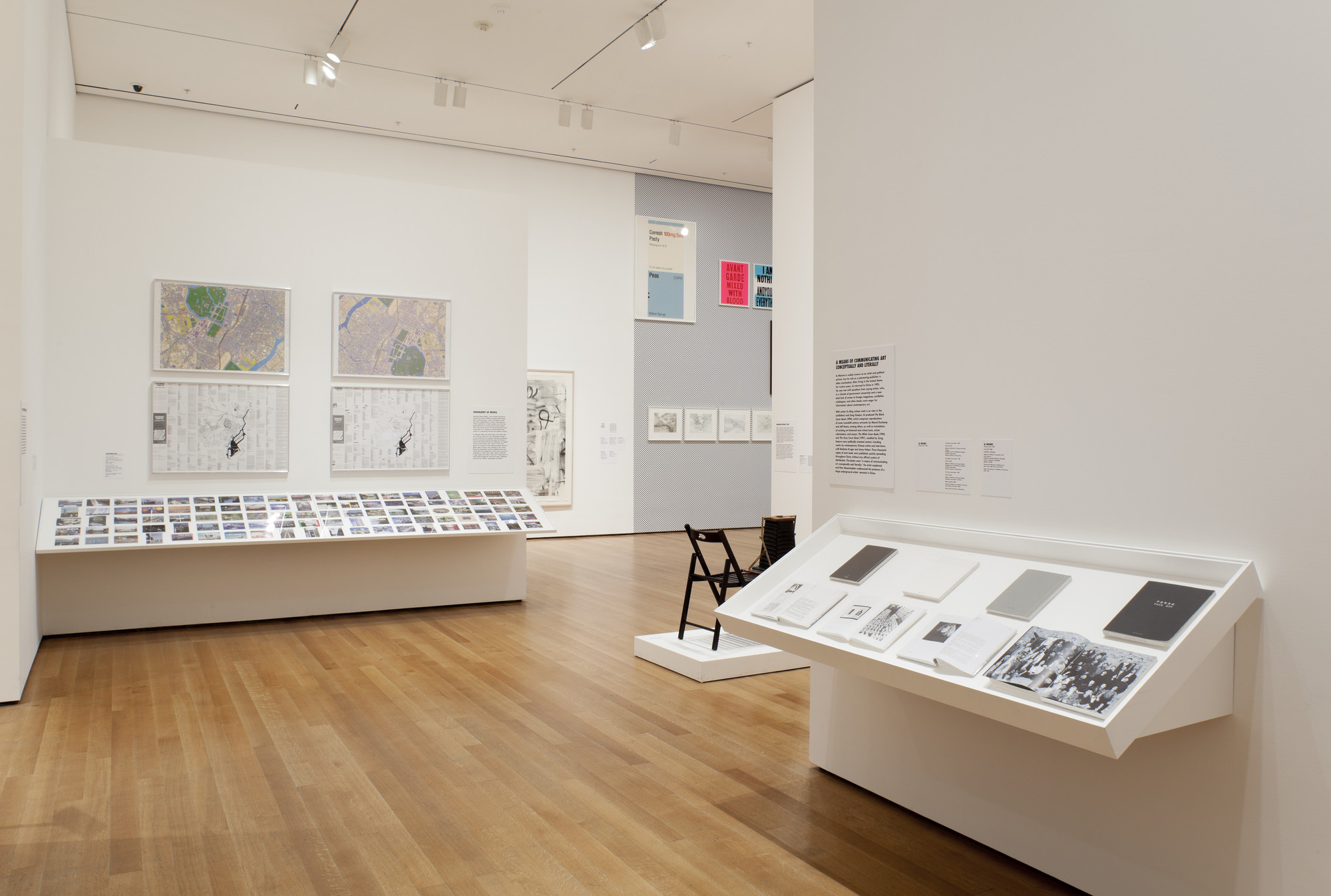 Installation view of the exhibition "Print / Out" in conjunction with ...