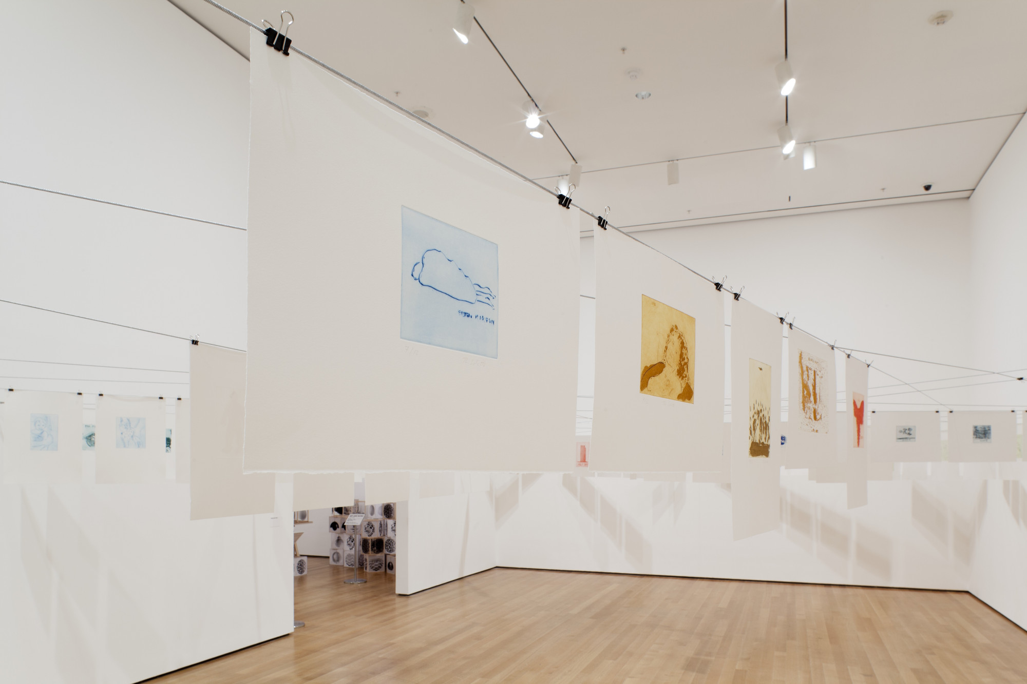 Installation view of the exhibition "Print / Out" in conjunction with ...
