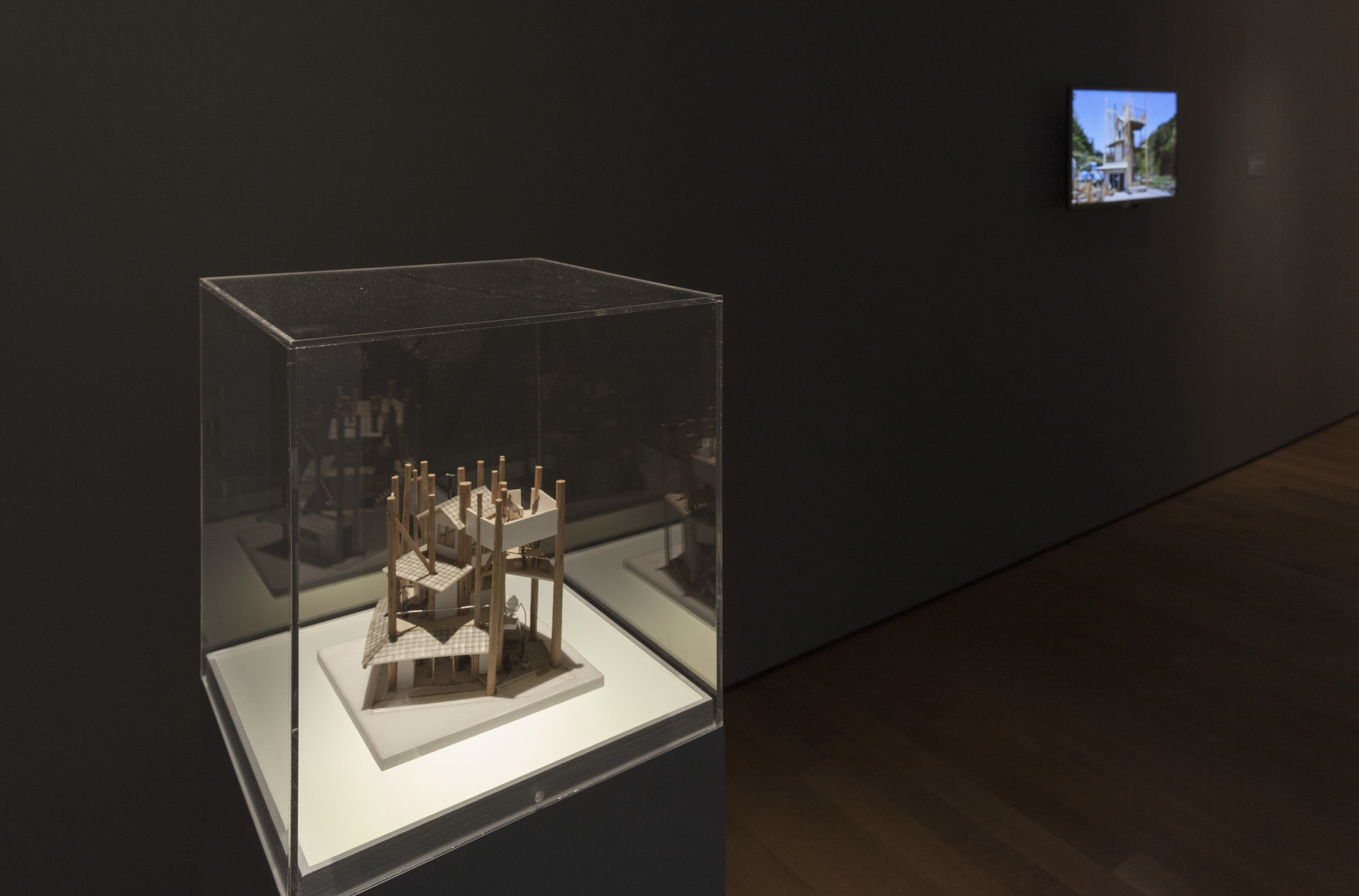 Installation view of the exhibition "A Japanese Constellation: Toyo Ito ...
