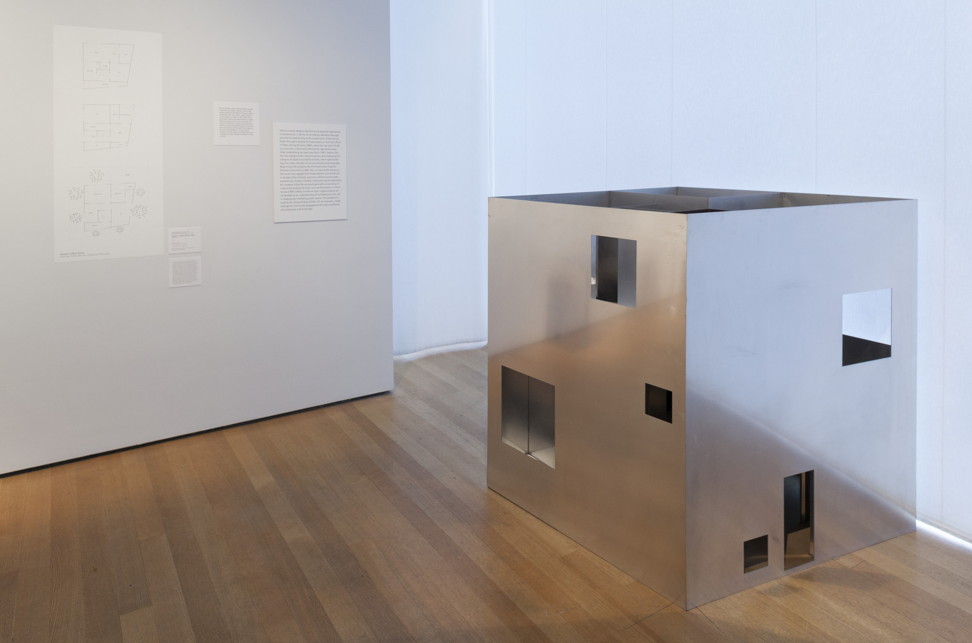 Installation view of the exhibition "A Japanese Constellation: Toyo Ito ...