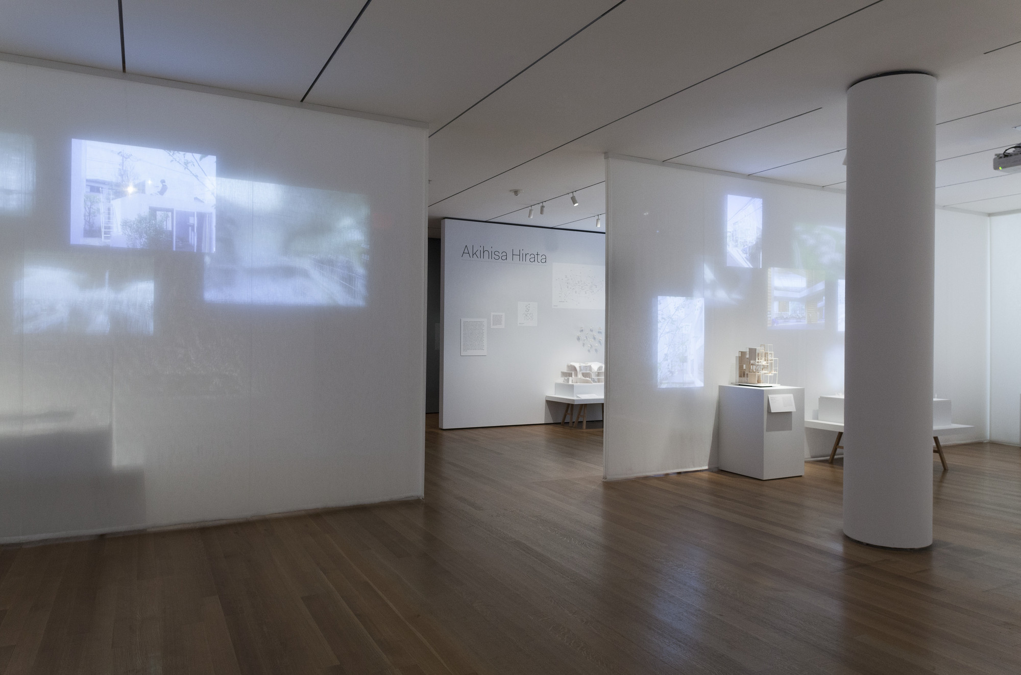 Installation view of the exhibition "A Japanese Constellation: Toyo Ito ...