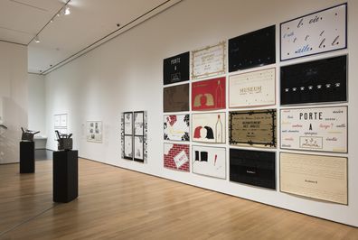 Marcel Broodthaers. Department of Eagles (David - Ingres - Wiertz ...