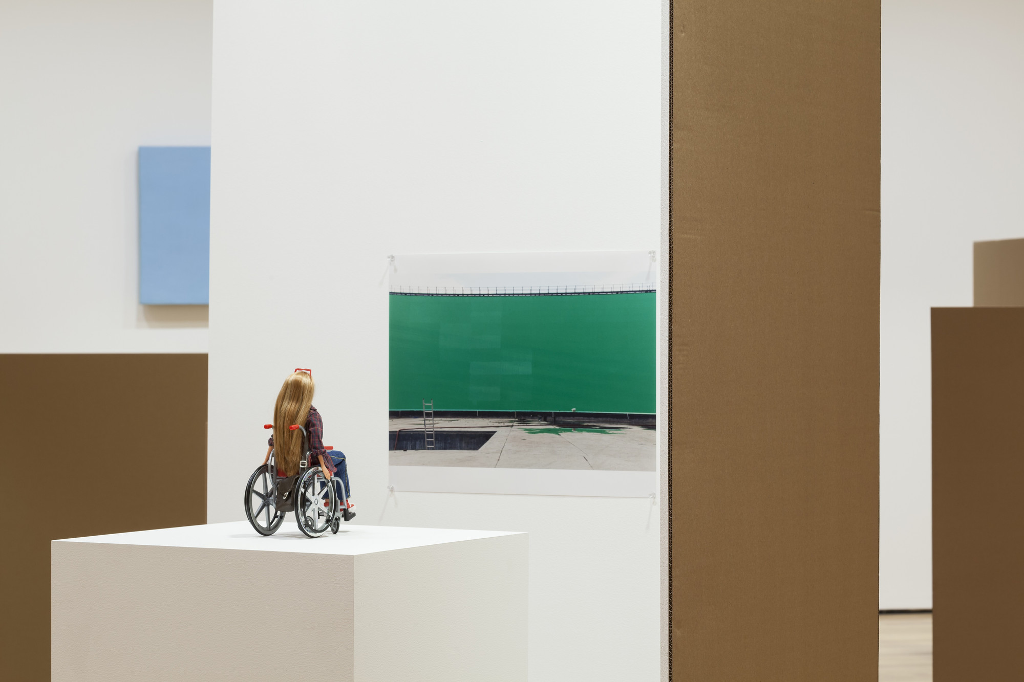 Installation view of the exhibition "Rachel Harrison: Perth Amboy" | MoMA