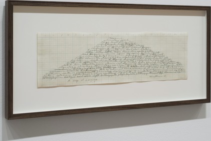 Robert Smithson. A Heap of Language. 1966 | MoMA