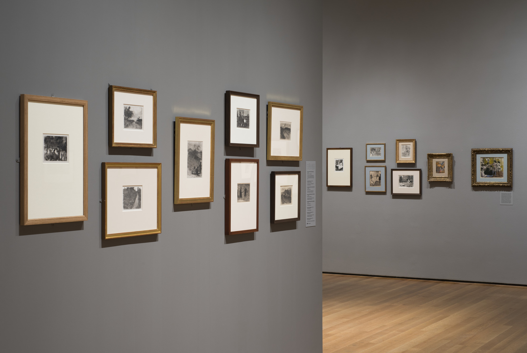 Installation view of the exhibition "Edgar Degas: A Strange New Beauty ...