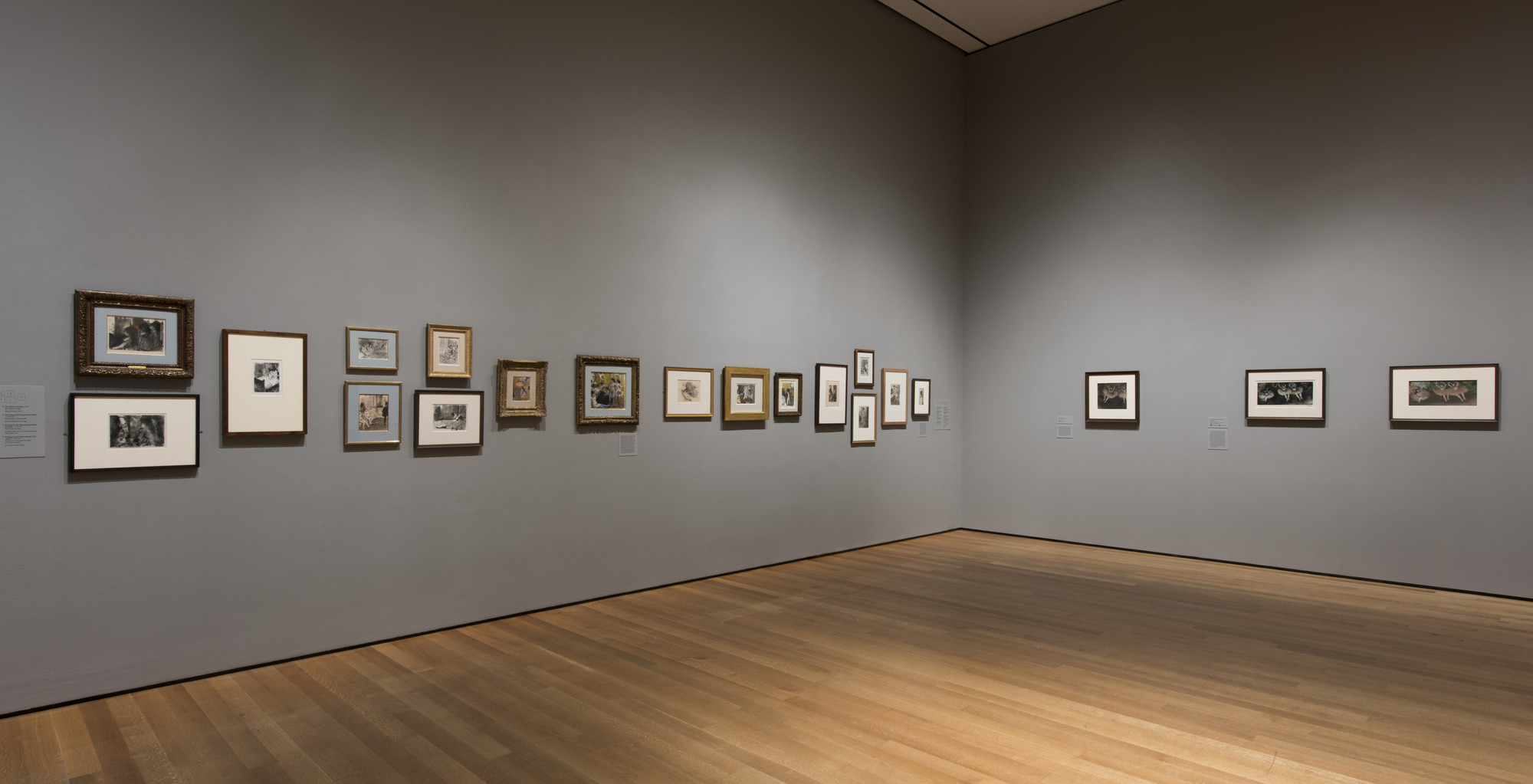 Installation view of the exhibition "Edgar Degas: A Strange New Beauty ...