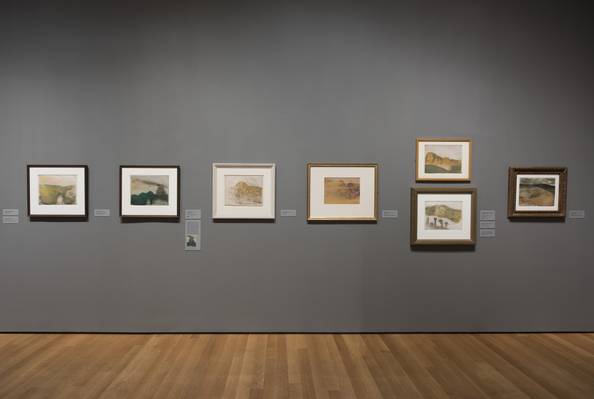 Hilaire-Germain-Edgar Degas. Forest in the Mountains (Forêt dans la ...