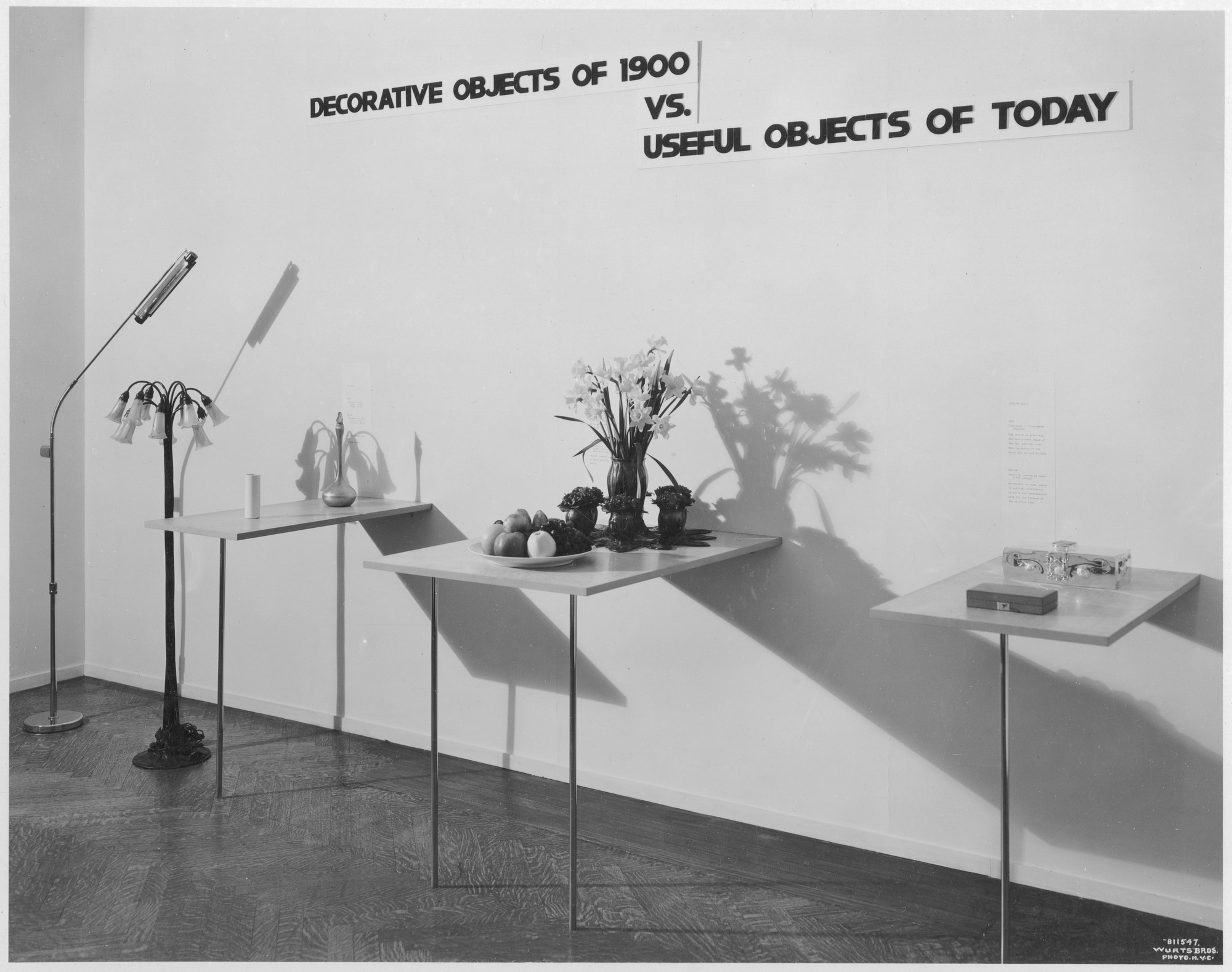Installation view of the exhibition "Objects: 1900 and Today." | MoMA