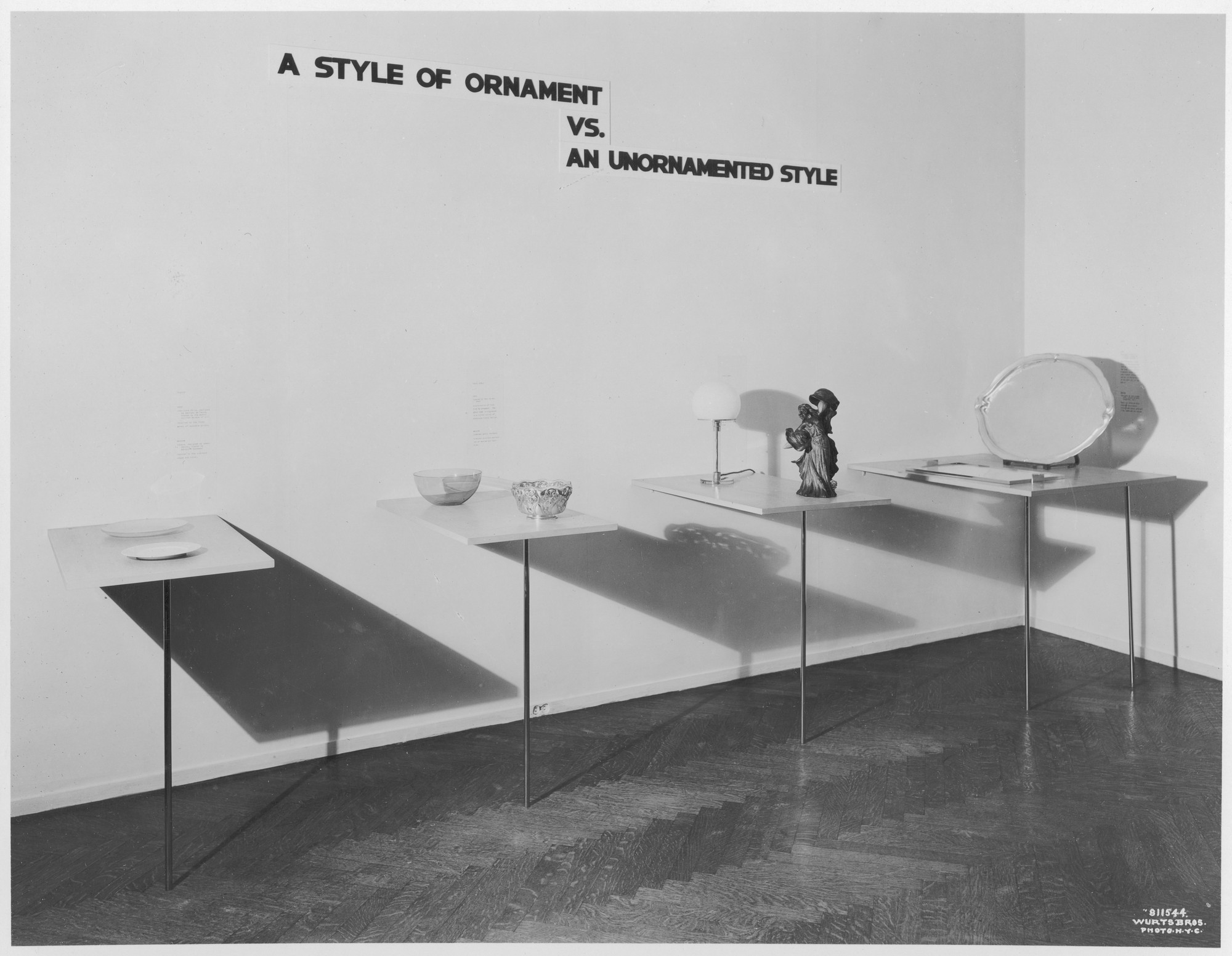 Installation view of the exhibition "Objects: 1900 and Today." | MoMA