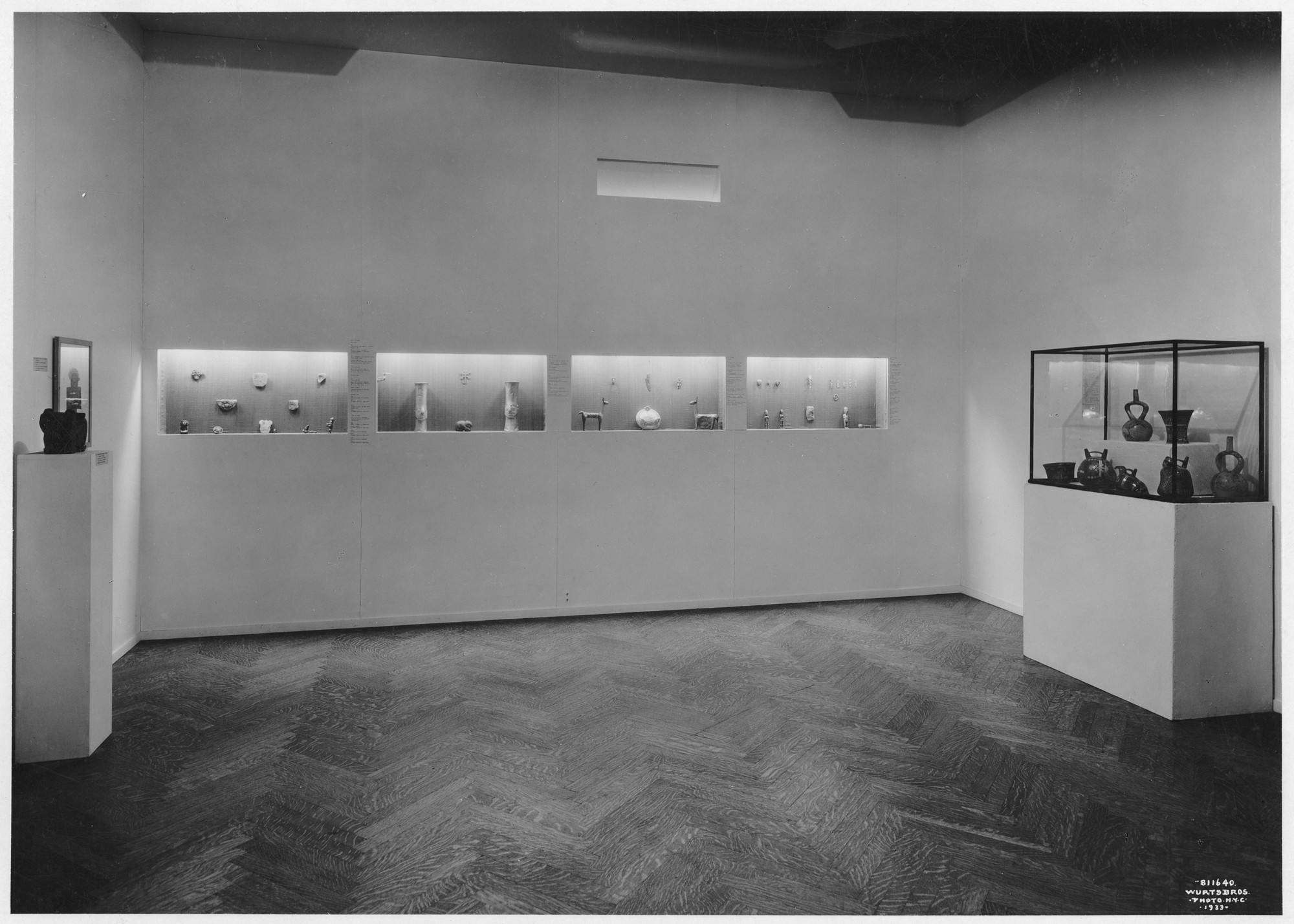 Installation view of the exhibition "American Sources of Modern Art ...