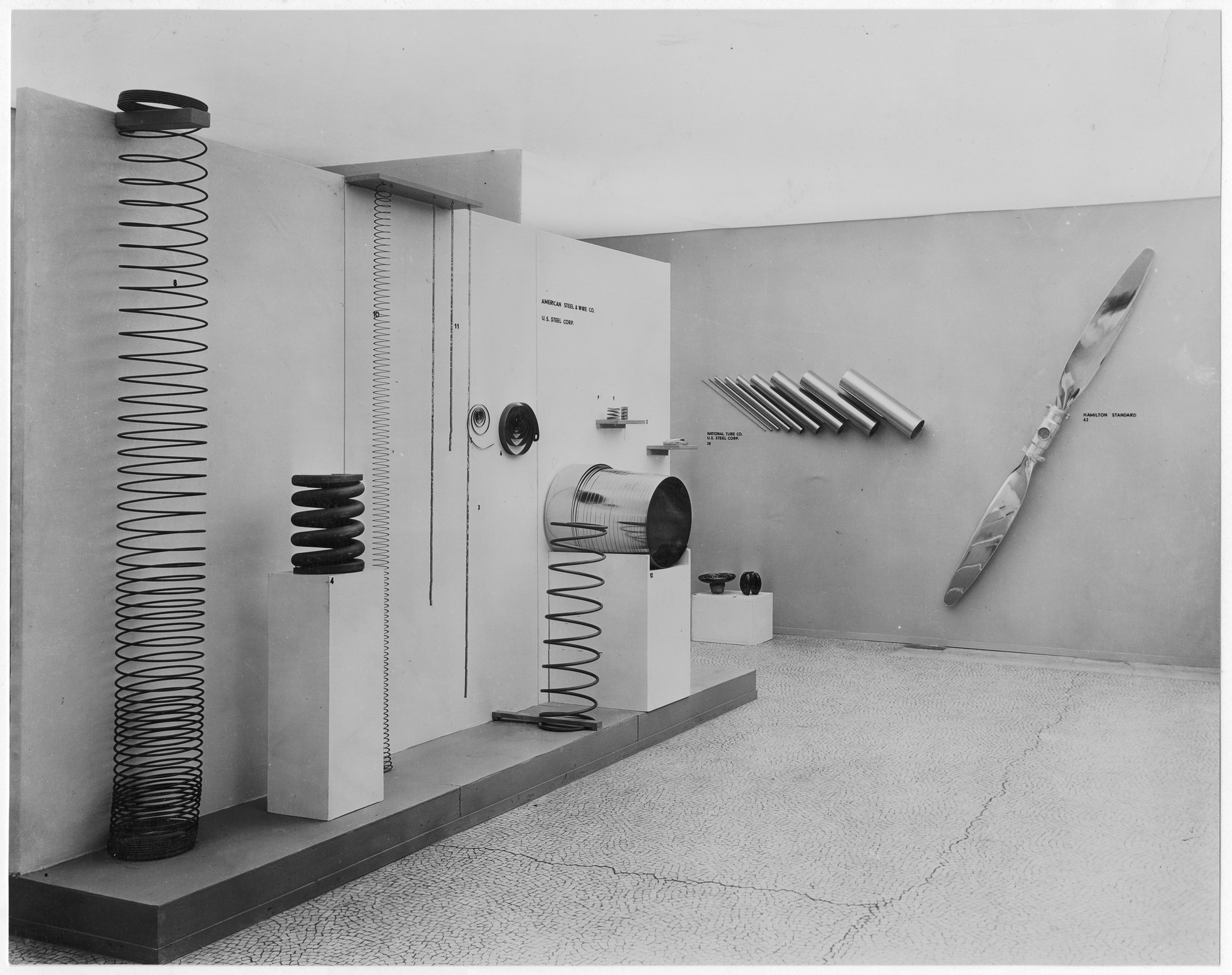 Installation view of the exhibition "Machine Art." | MoMA