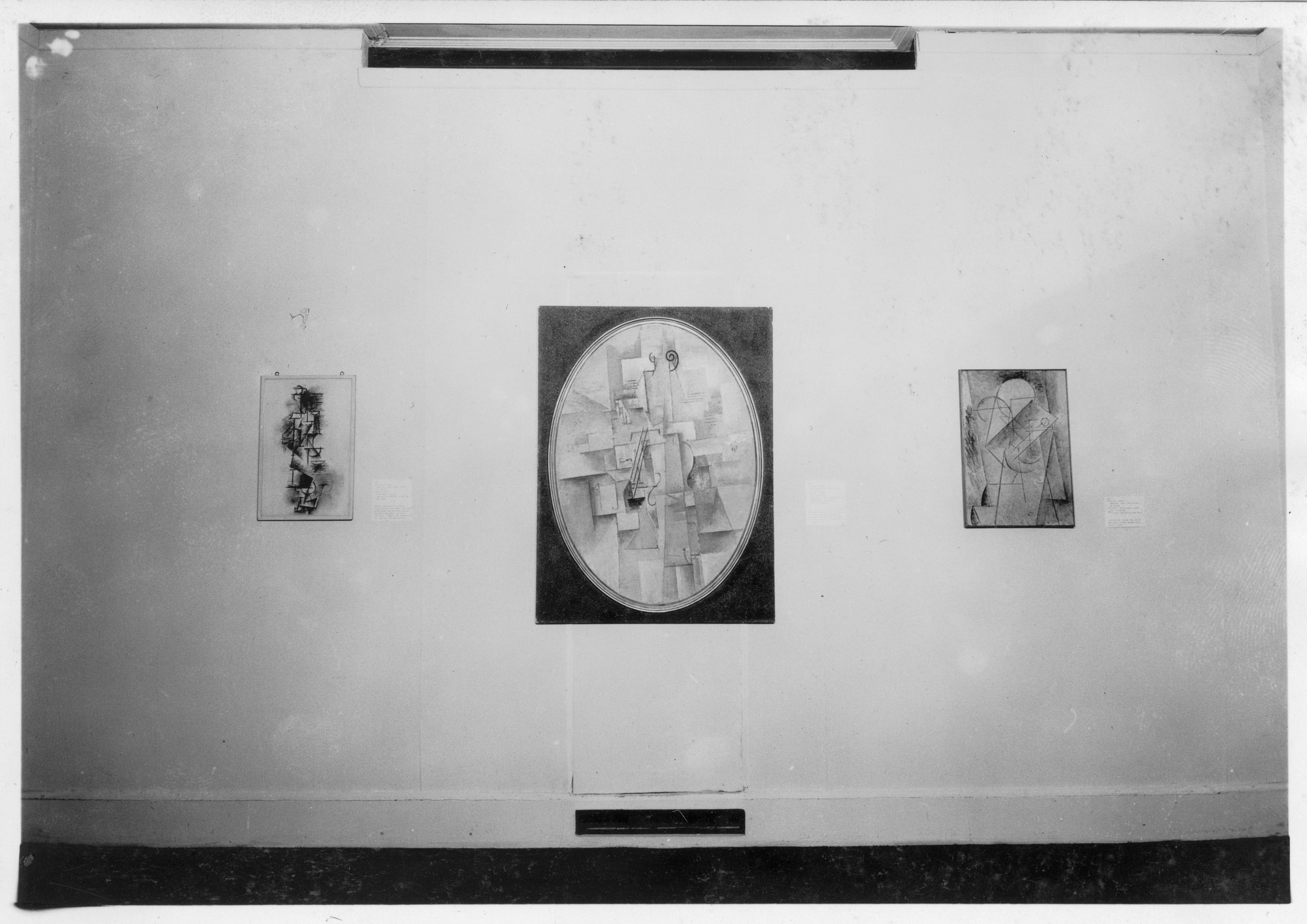 Installation view of the exhibition "Cubism and Abstract Art." | MoMA