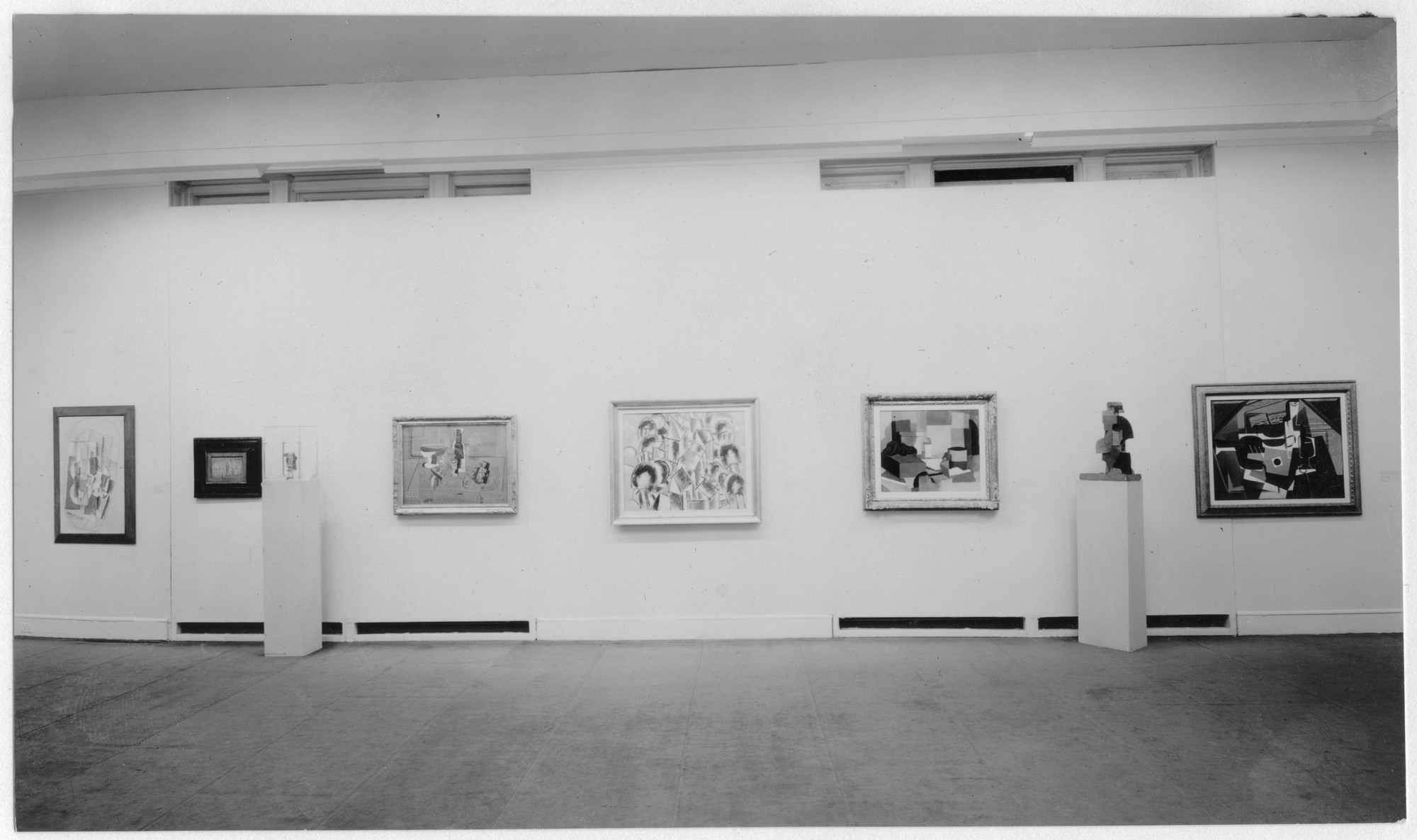 Installation view of the exhibition "Cubism and Abstract Art." | MoMA