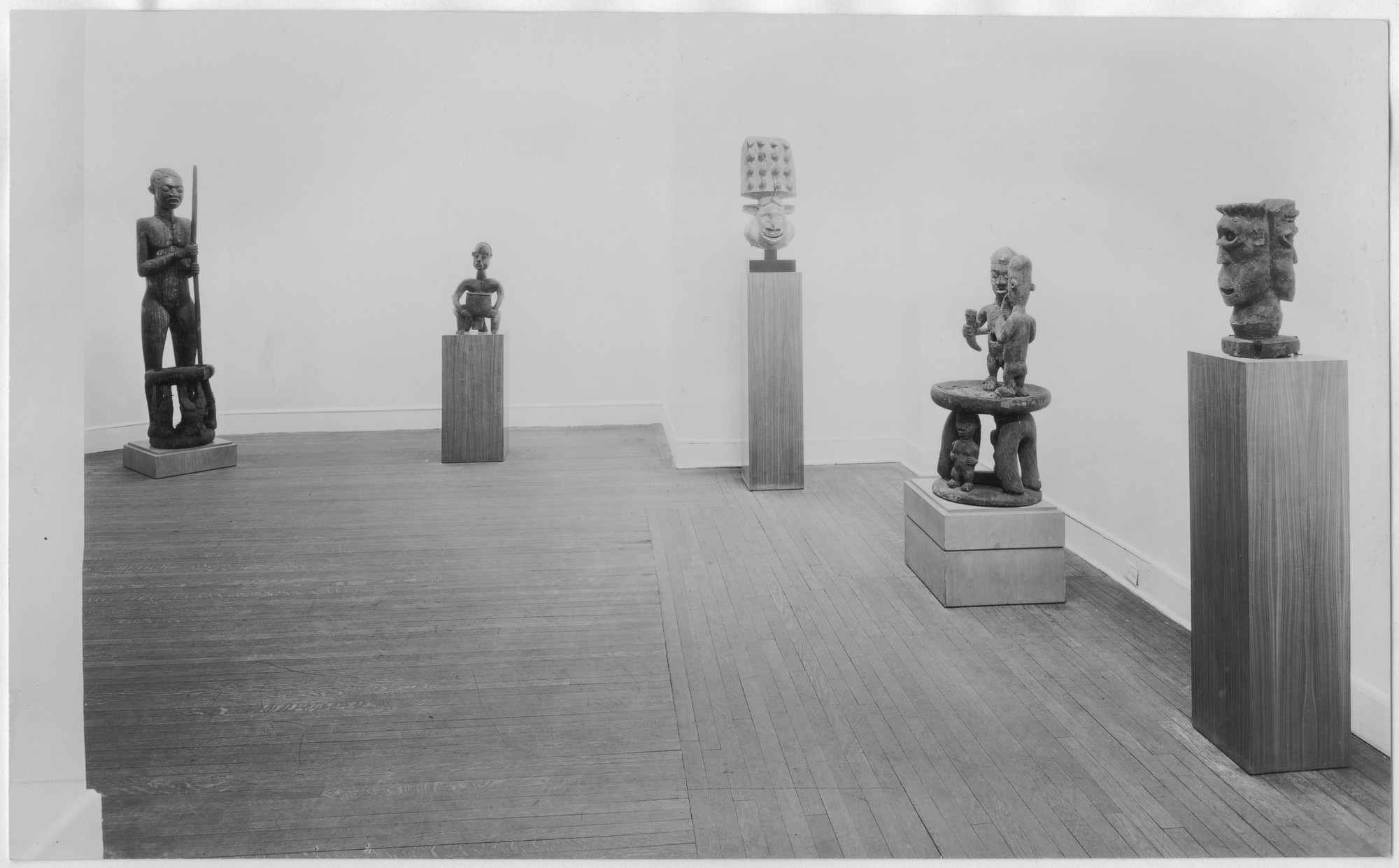 Installation view of the exhibition "African Negro Art." | MoMA