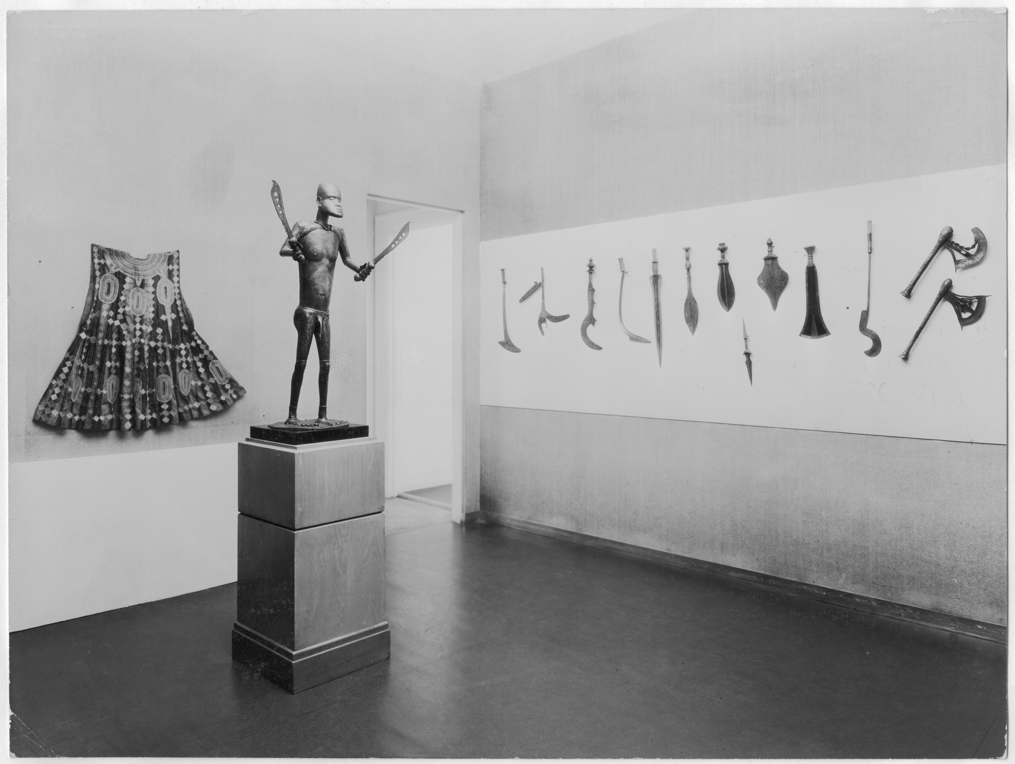 Installation view of the exhibition "African Negro Art." | MoMA