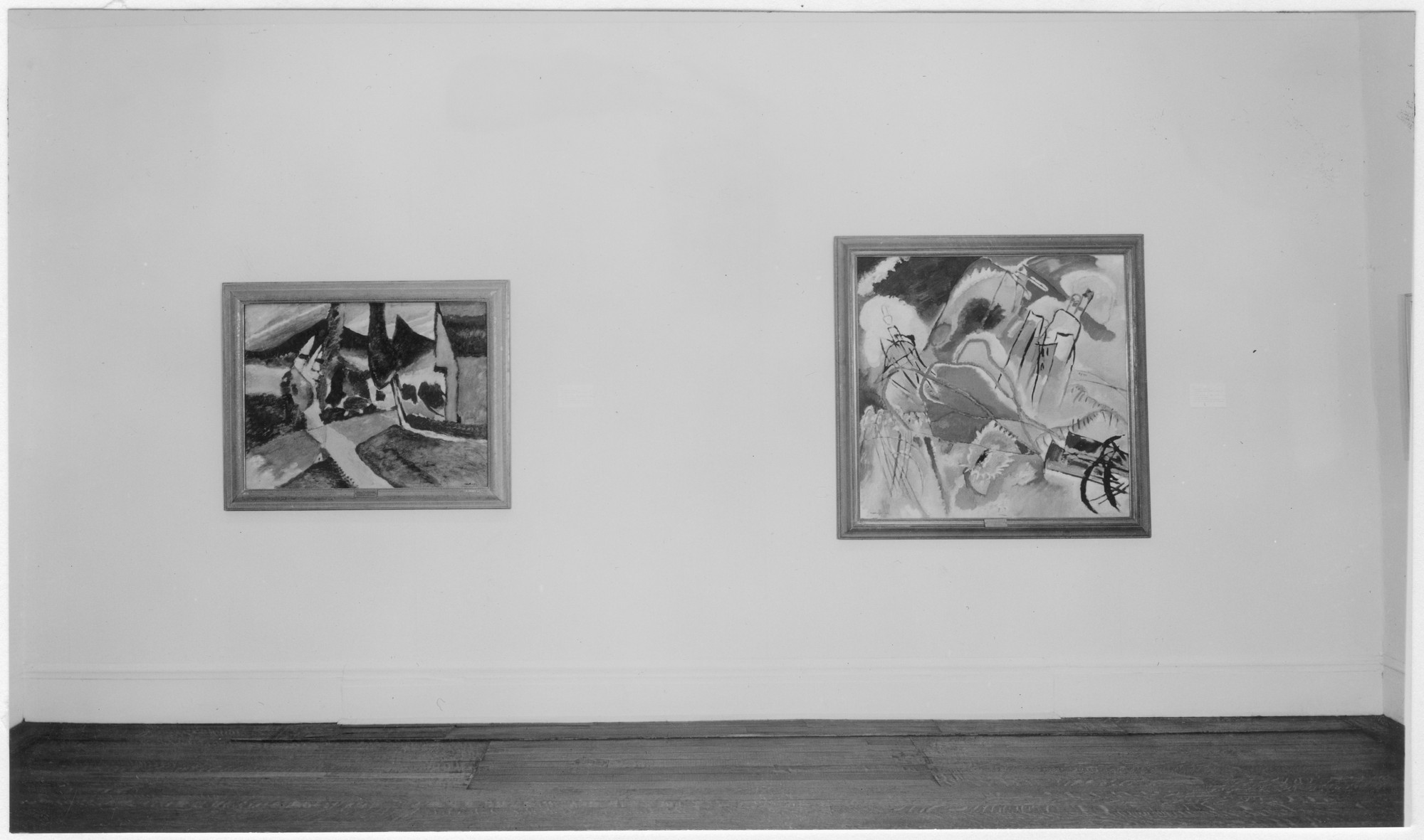 Installation view of the exhibition "Cubism and Abstract Art." | MoMA