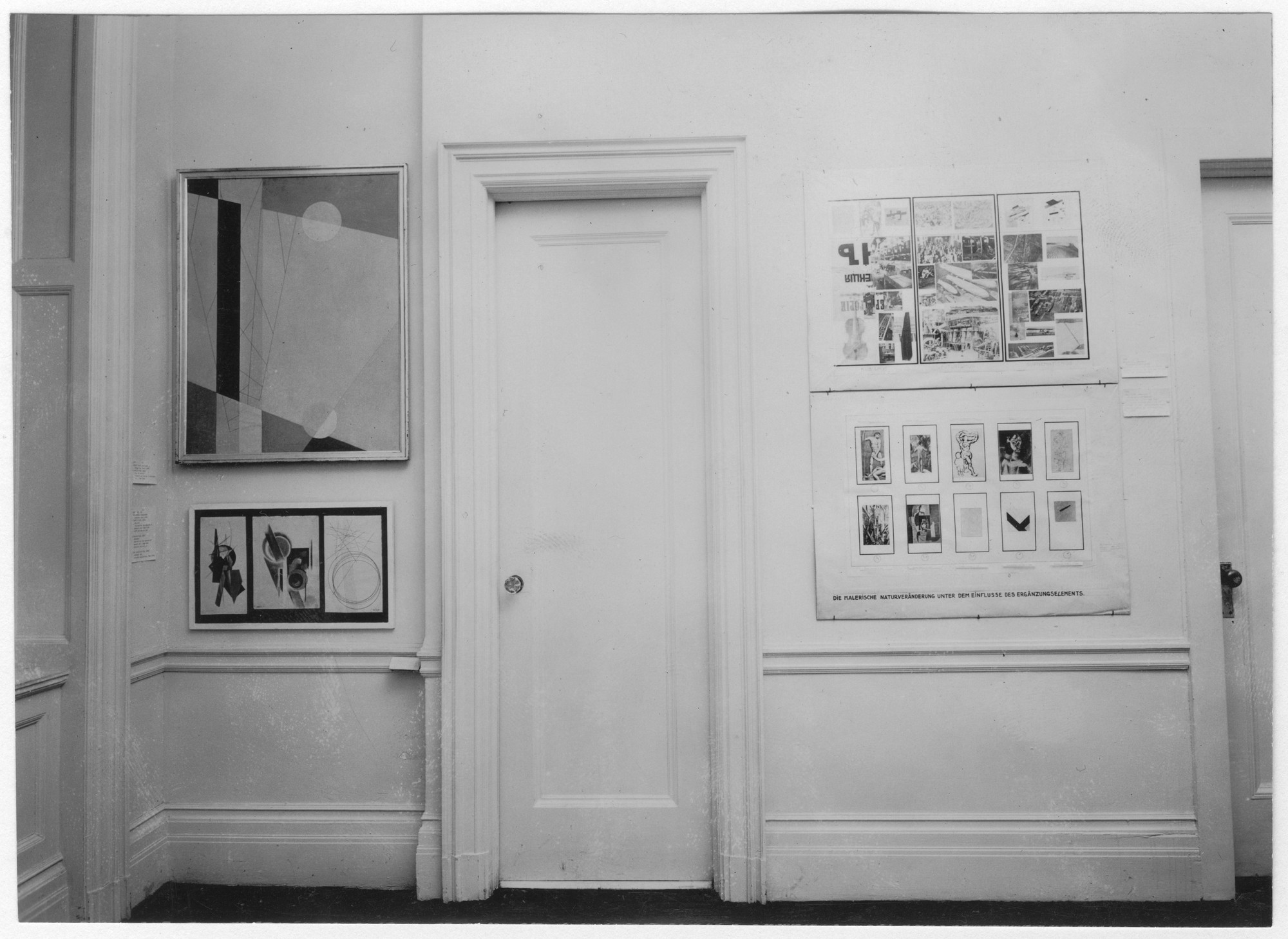 Installation view of the exhibition "Cubism and Abstract Art." | MoMA