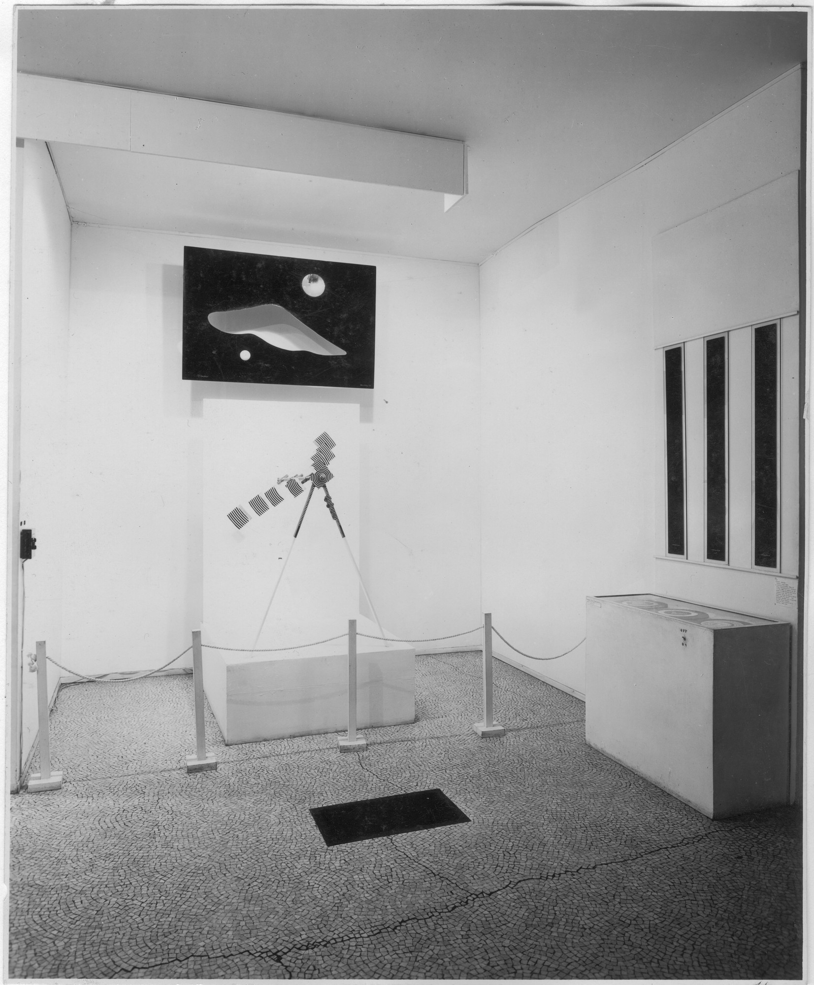 Installation view of the exhibition "Fantastic Art, Dada, Surrealism ...