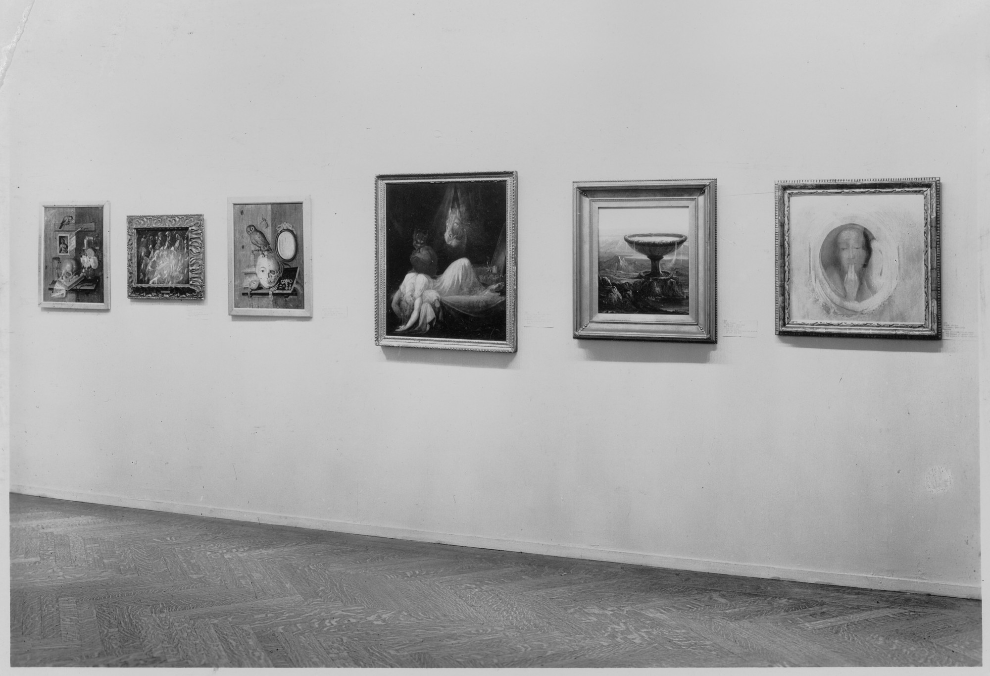 Installation view of the exhibition "Fantastic Art, Dada, Surrealism ...