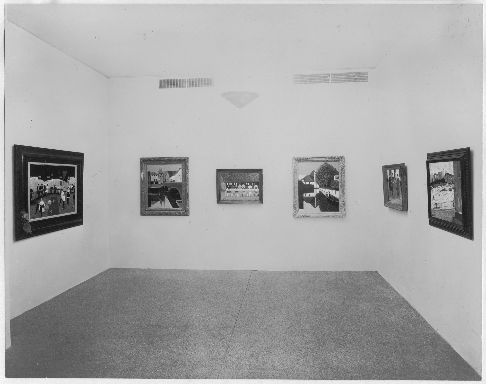 Installation view of the exhibition "Masters of Popular Painting ...