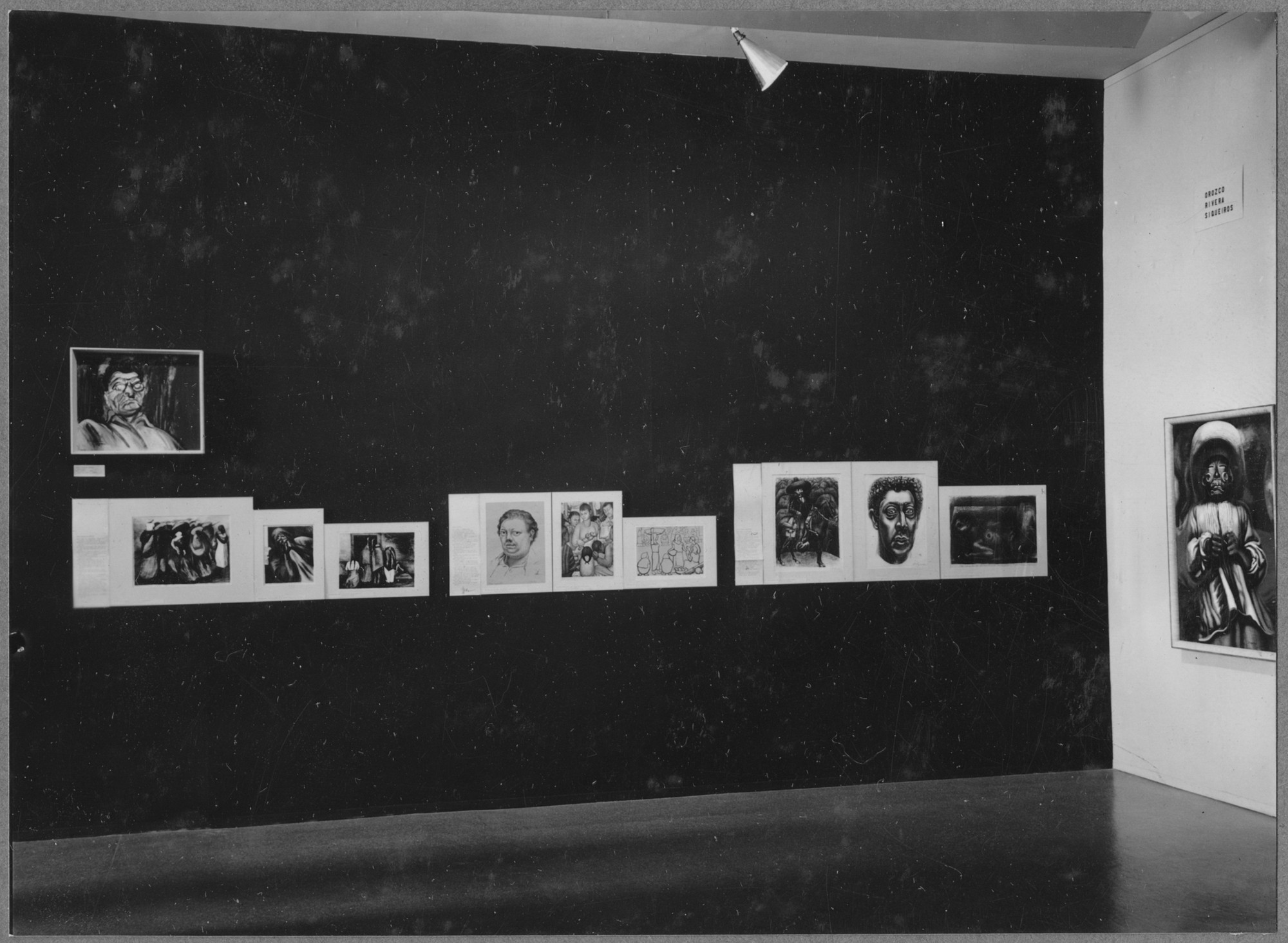 Installation view of the exhibition "Twenty Centuries of Mexican Art ...