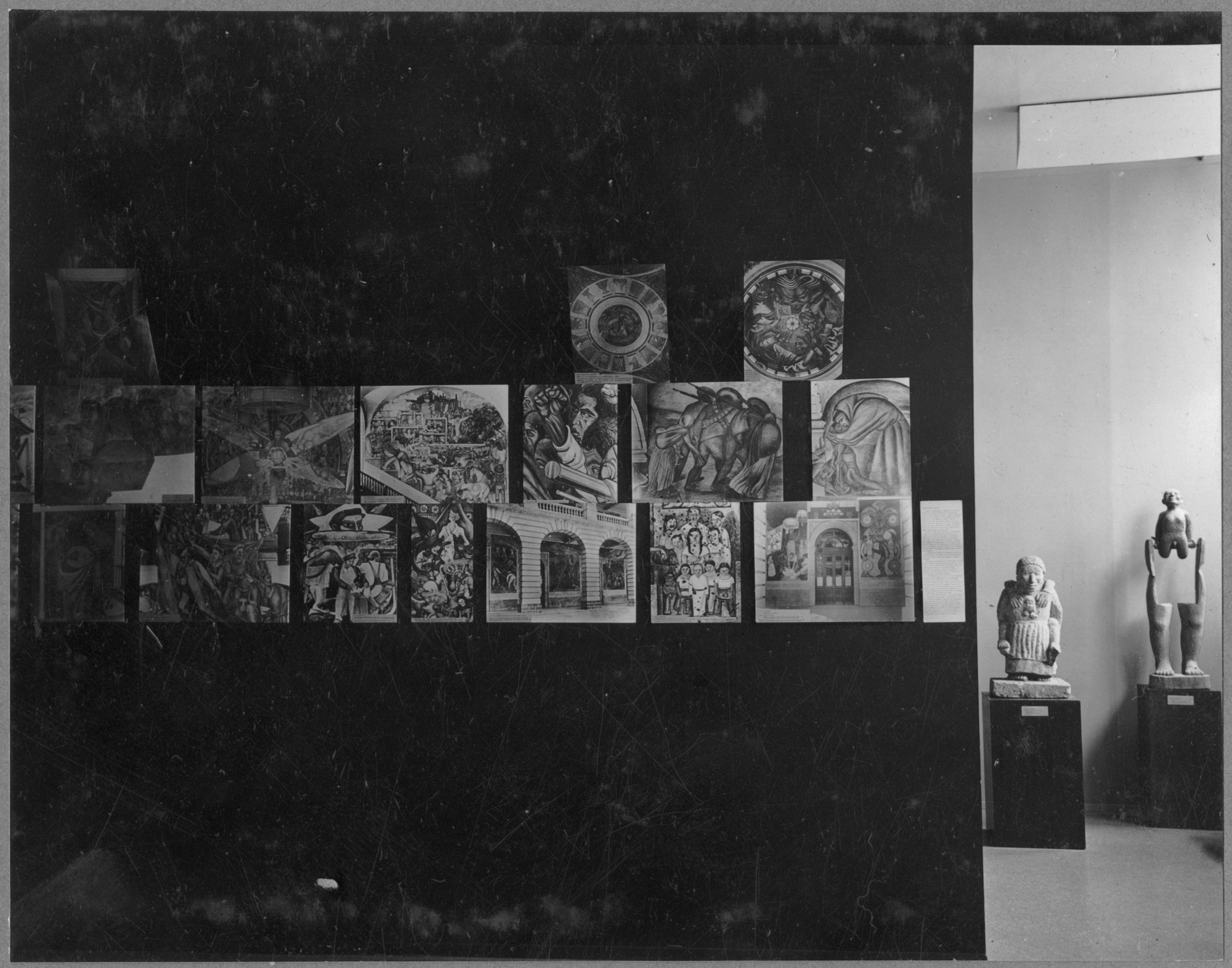 Installation view of the exhibition "Twenty Centuries of Mexican Art ...