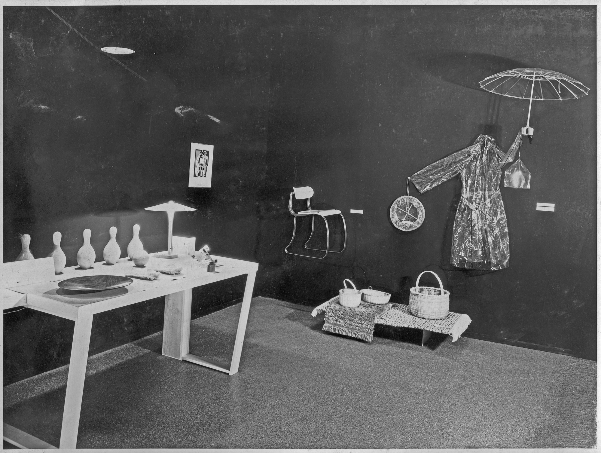 Installation view of the exhibition "Useful Objects of American Design ...