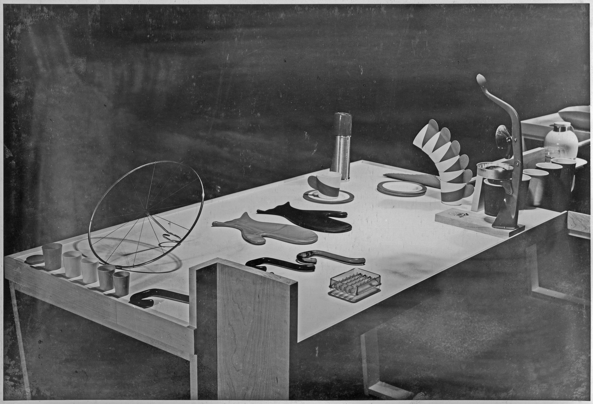 Installation view of the exhibition "Useful Objects of American Design ...