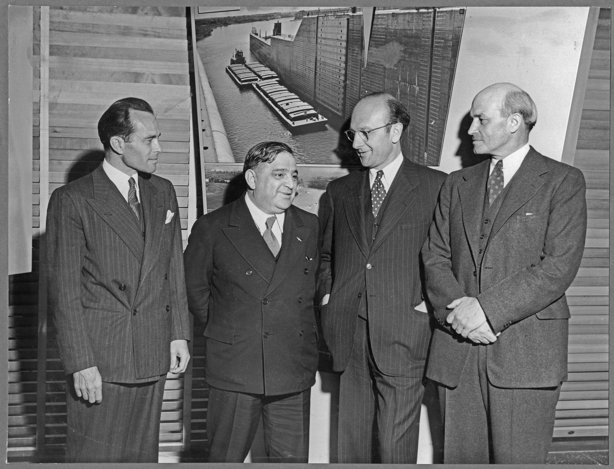 "Left to right: Monroe Wheeler, Director of Exhibitions of the Museum ...