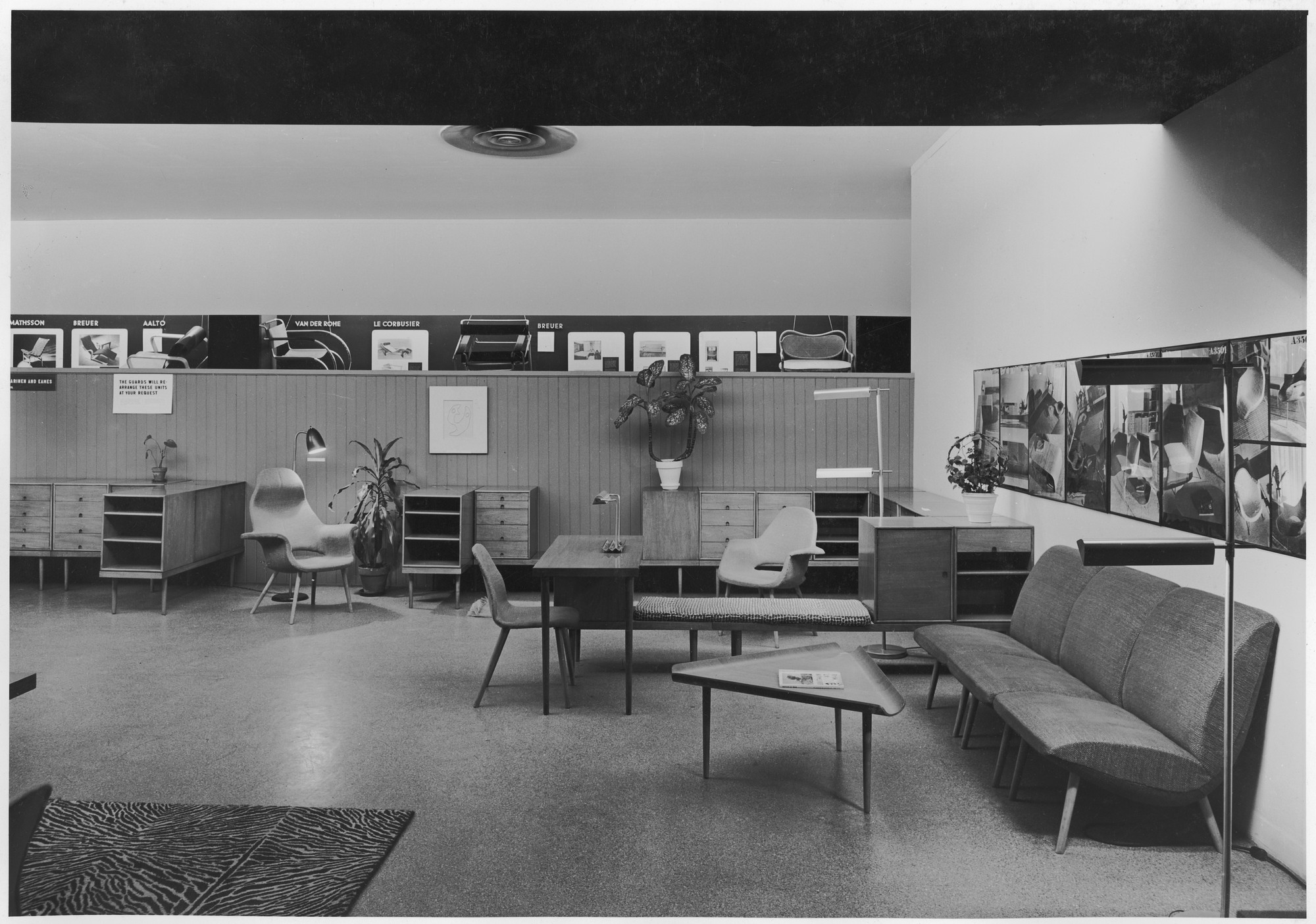 Installation view of the exhibition "Organic Design in Home Furnishings ...