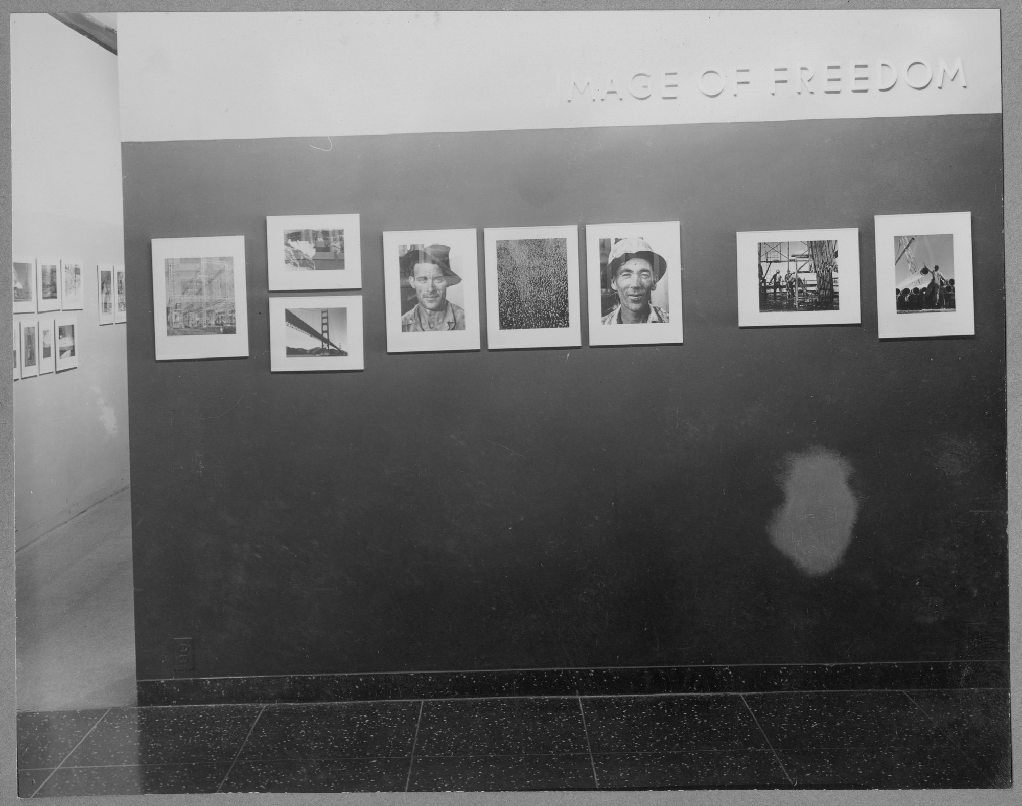 Installation view of the exhibition "Image of Freedom." | MoMA