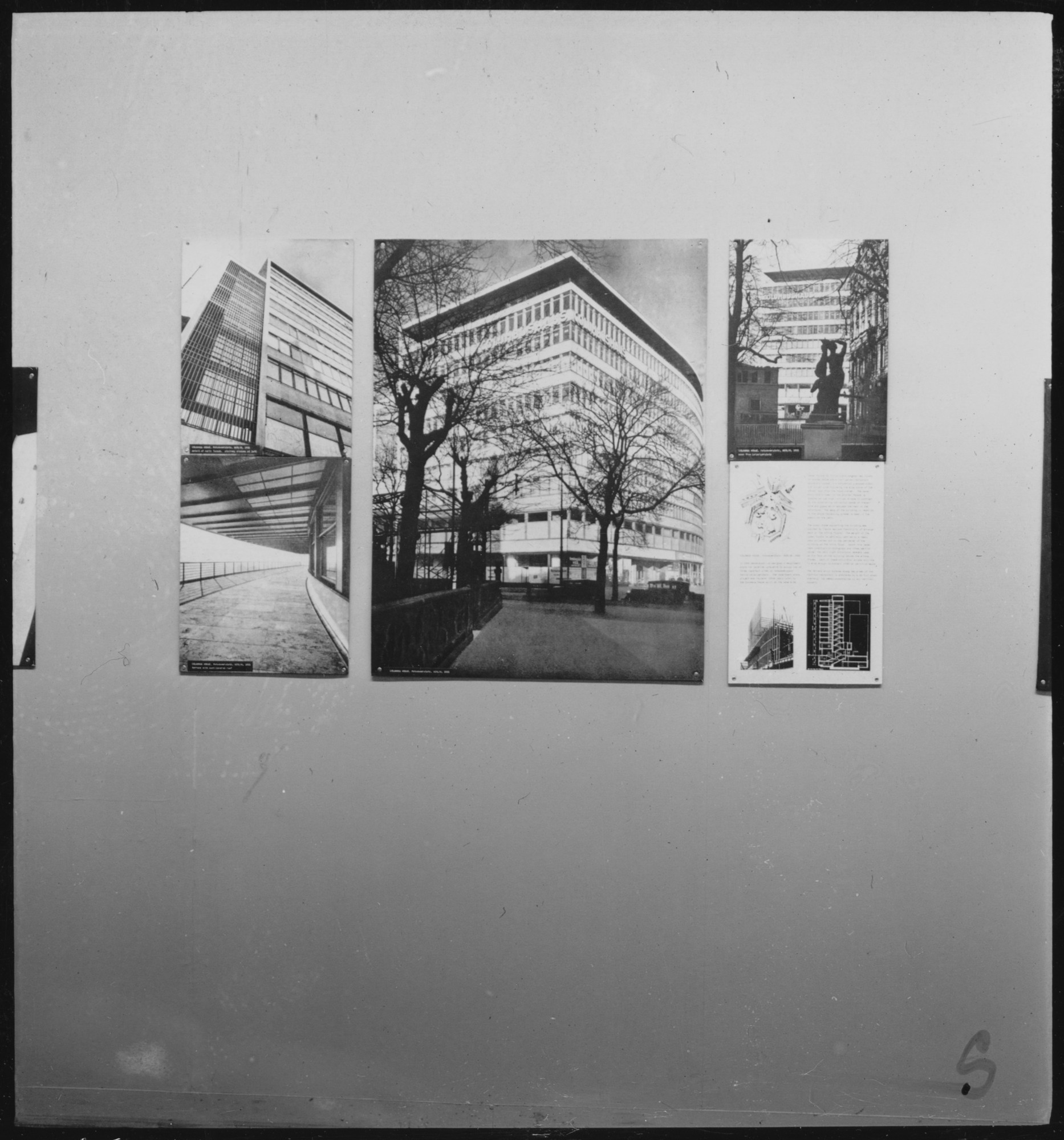 Installation view of the exhibition "Architecture of Eric Mendelsohn ...