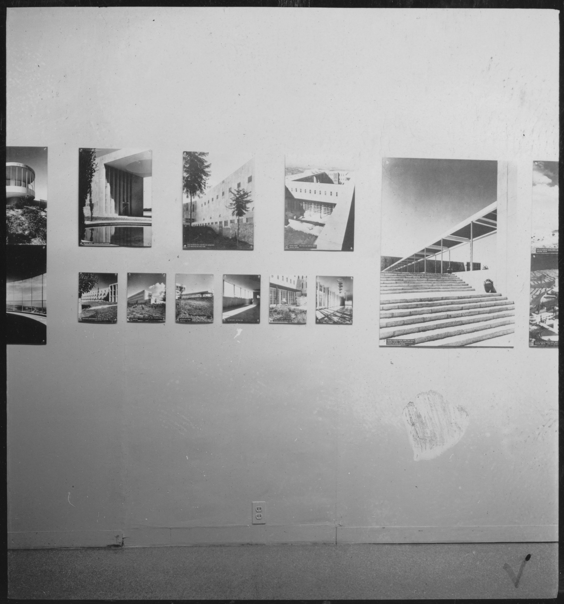 Installation view of the exhibition "Architecture of Eric Mendelsohn ...