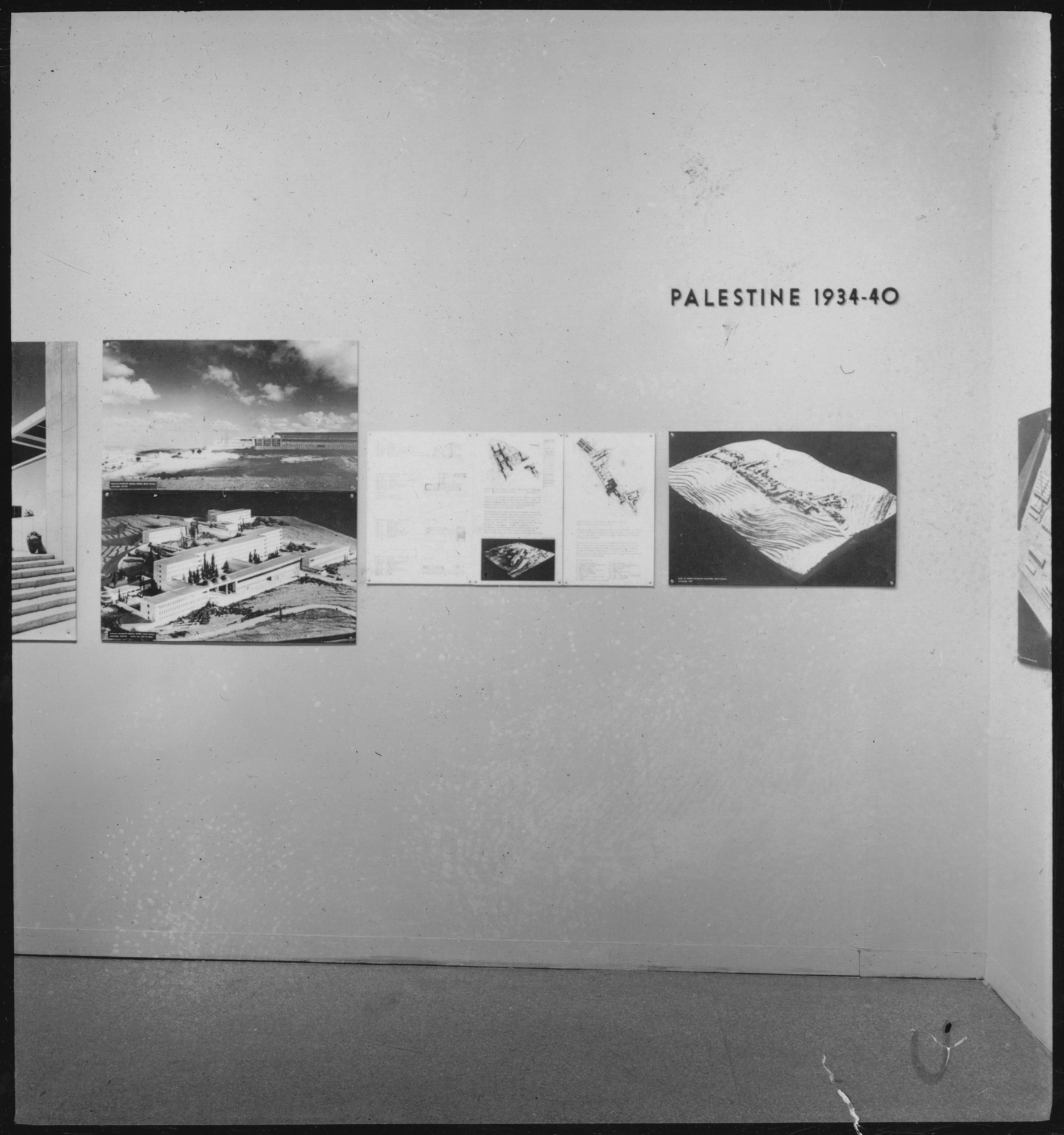 Installation view of the exhibition "Architecture of Eric Mendelsohn ...