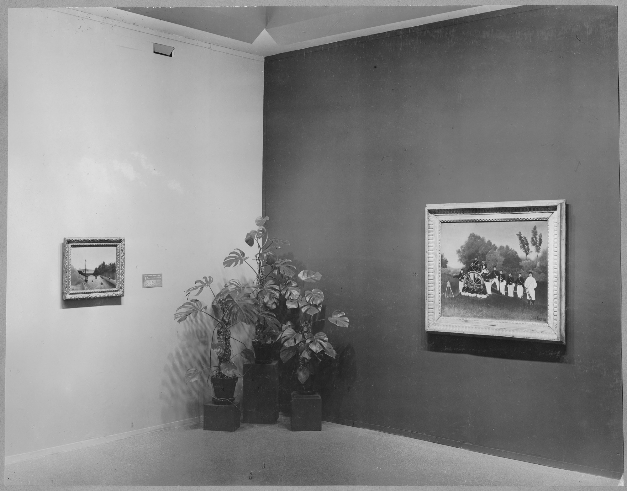Installation view of the exhibition "Henri Rousseau." | MoMA