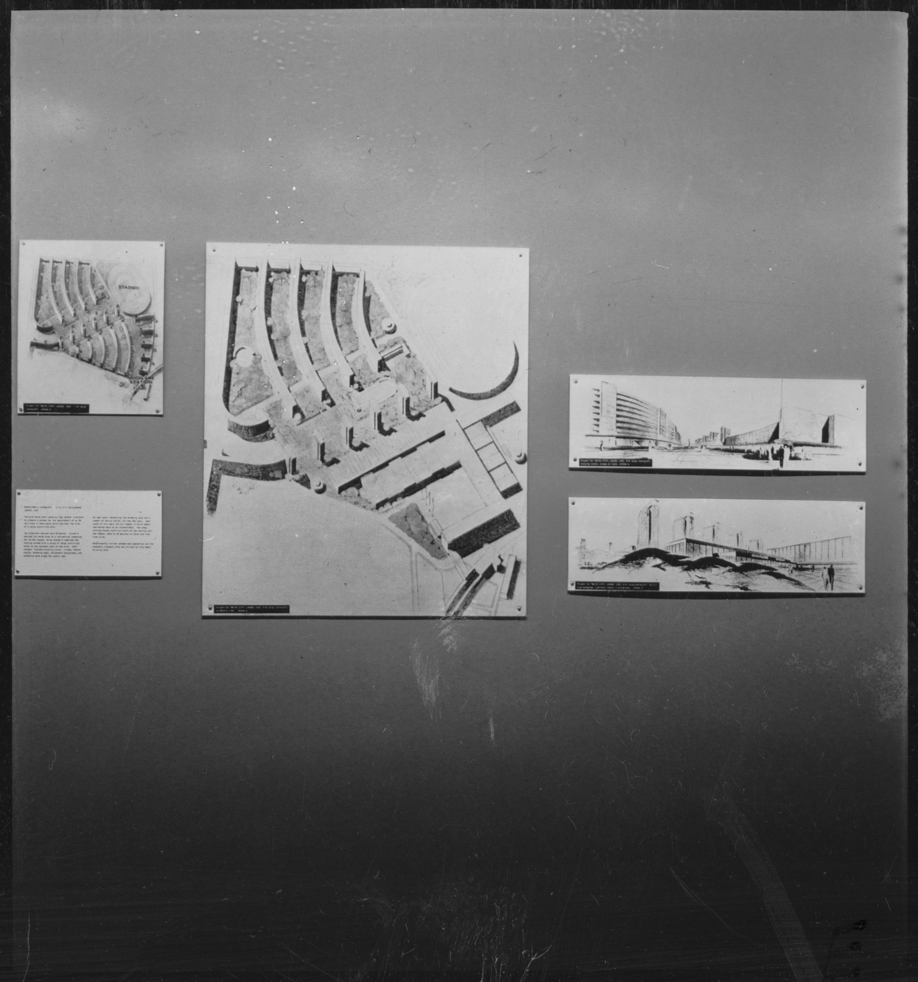 Installation view of the exhibition "Architecture of Eric Mendelsohn ...