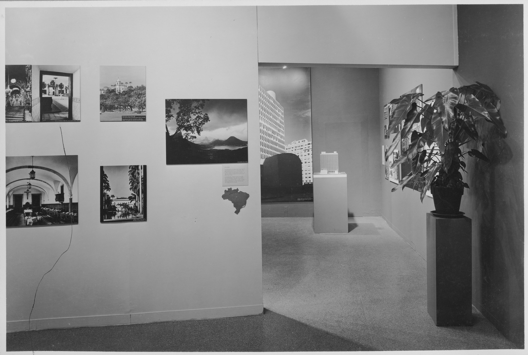 Installation view of the exhibition "Brazil Builds." | MoMA