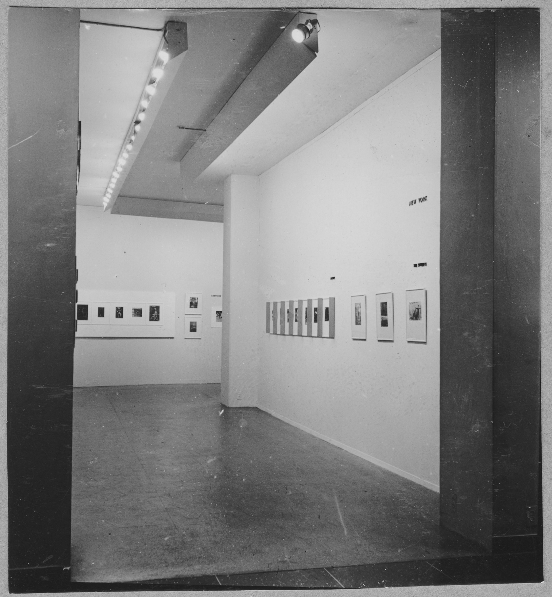 Installation view of the exhibition "Helen Levitt: Photographs of ...