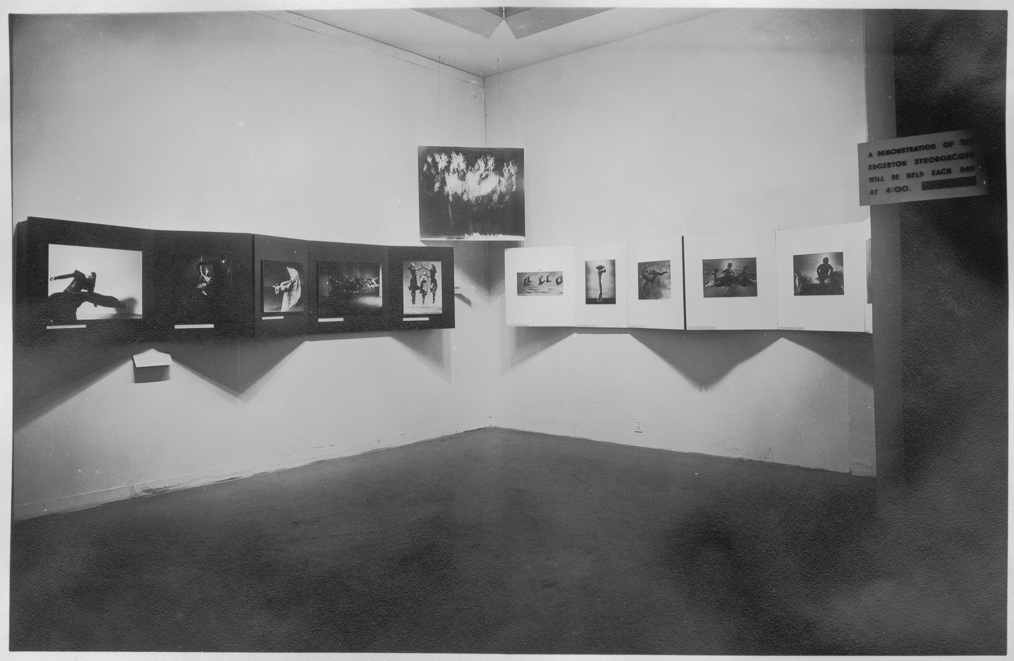 Installation view of the exhibition "Action Photography" | MoMA