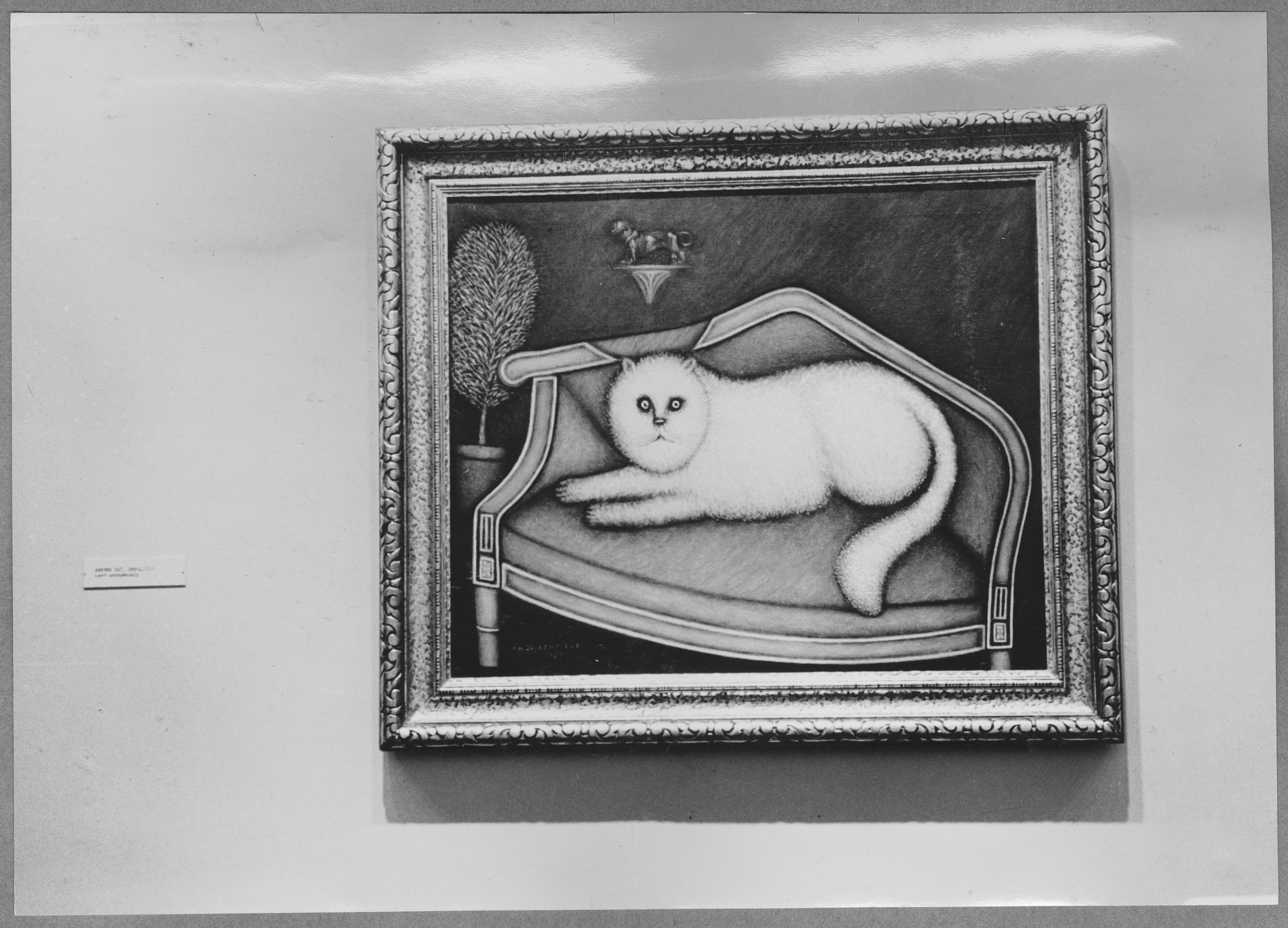 Installation view of the exhibition "The Paintings of Morris Hirshfield ...